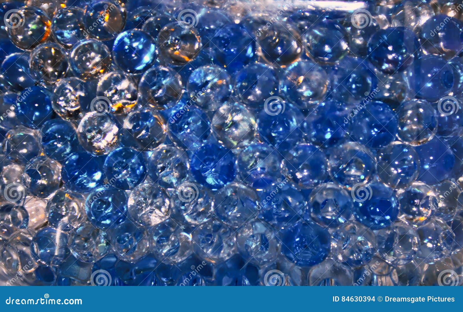 Blue Round Bubbles Abstract Stock Photo - Image of fresh, background ...