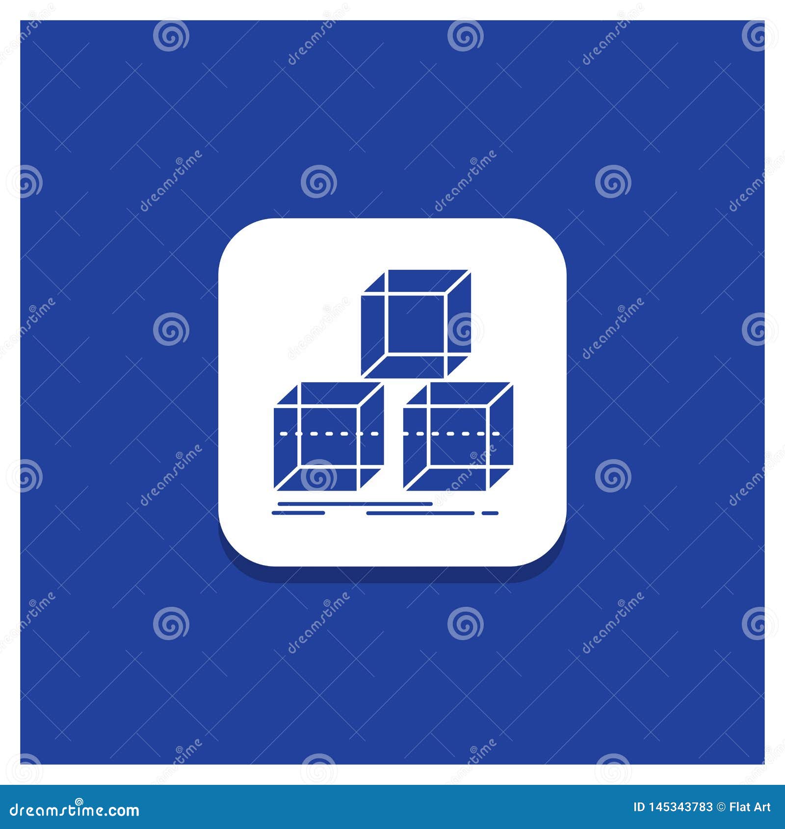 Arrange, Design, Stack, 3d, Box Icon Over Various Background. Line ...