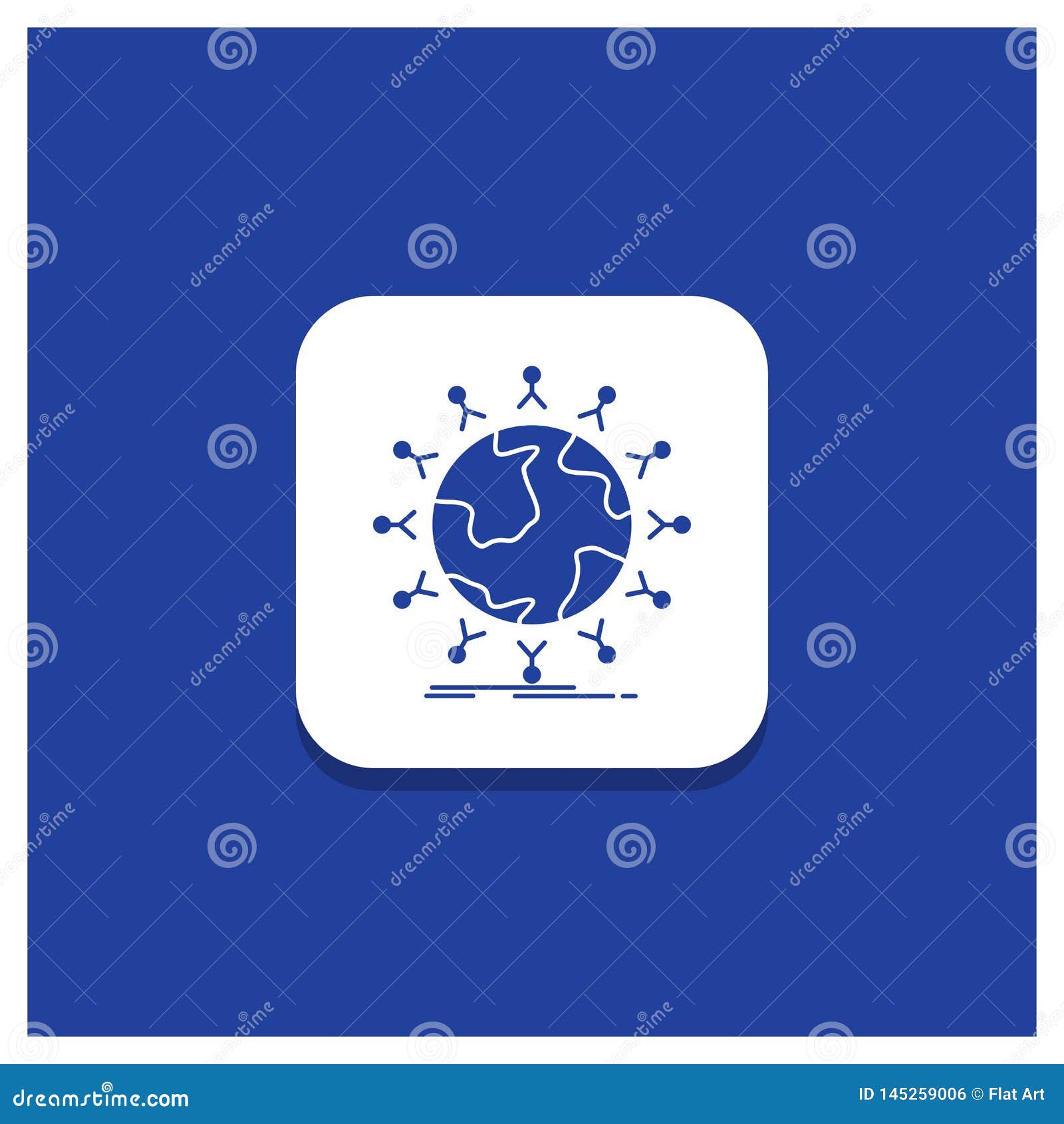 Global, Student, Network, Globe, Kids Glyph Icon On Transparent ...