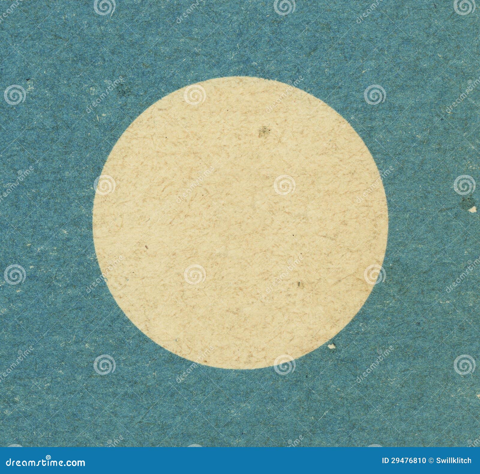Blue round cardboard frame stock photo. Image of color - 29476810