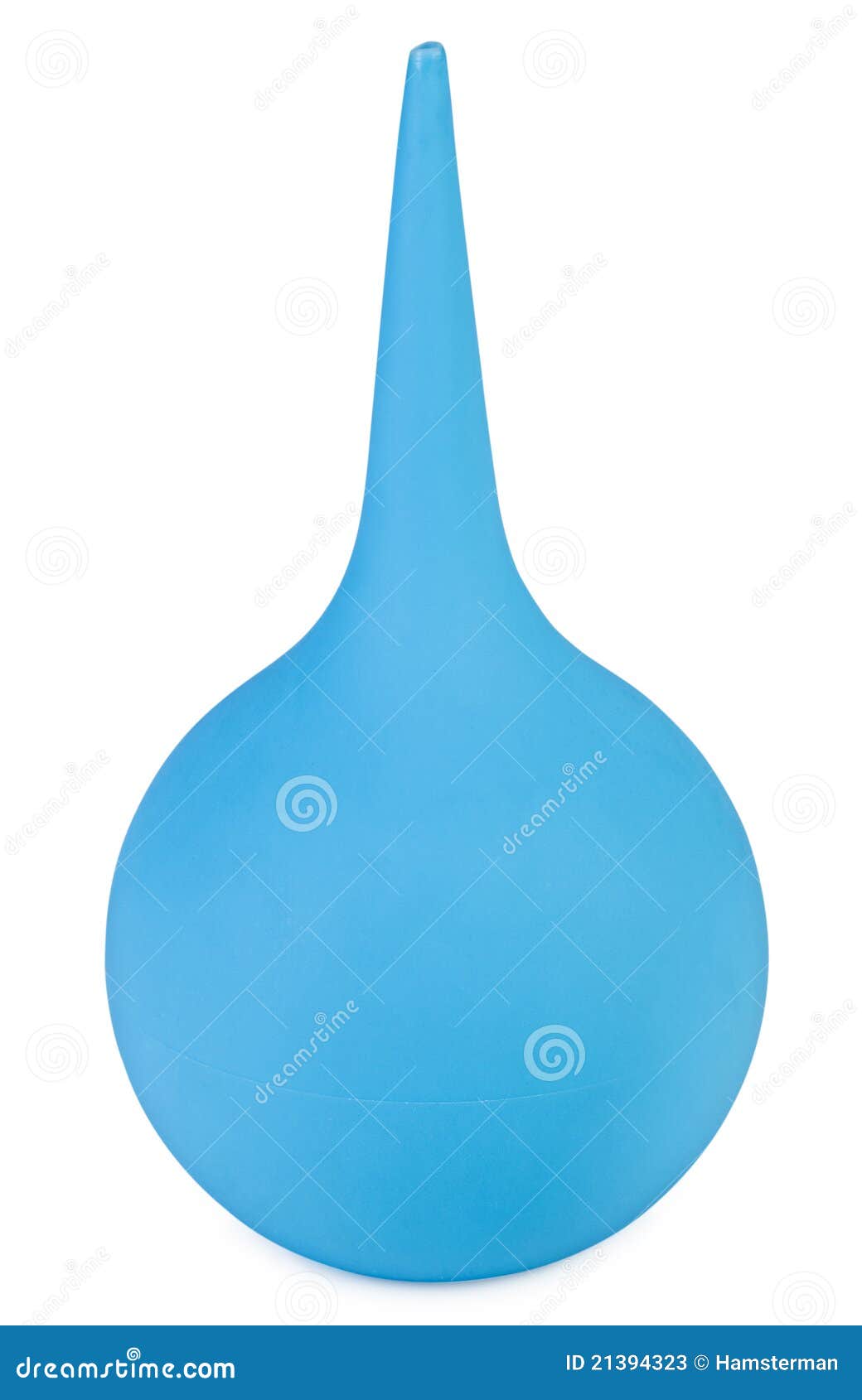 Blue Rubber Clyster (clysis) Stock Image - Image of lavement, medicine ...