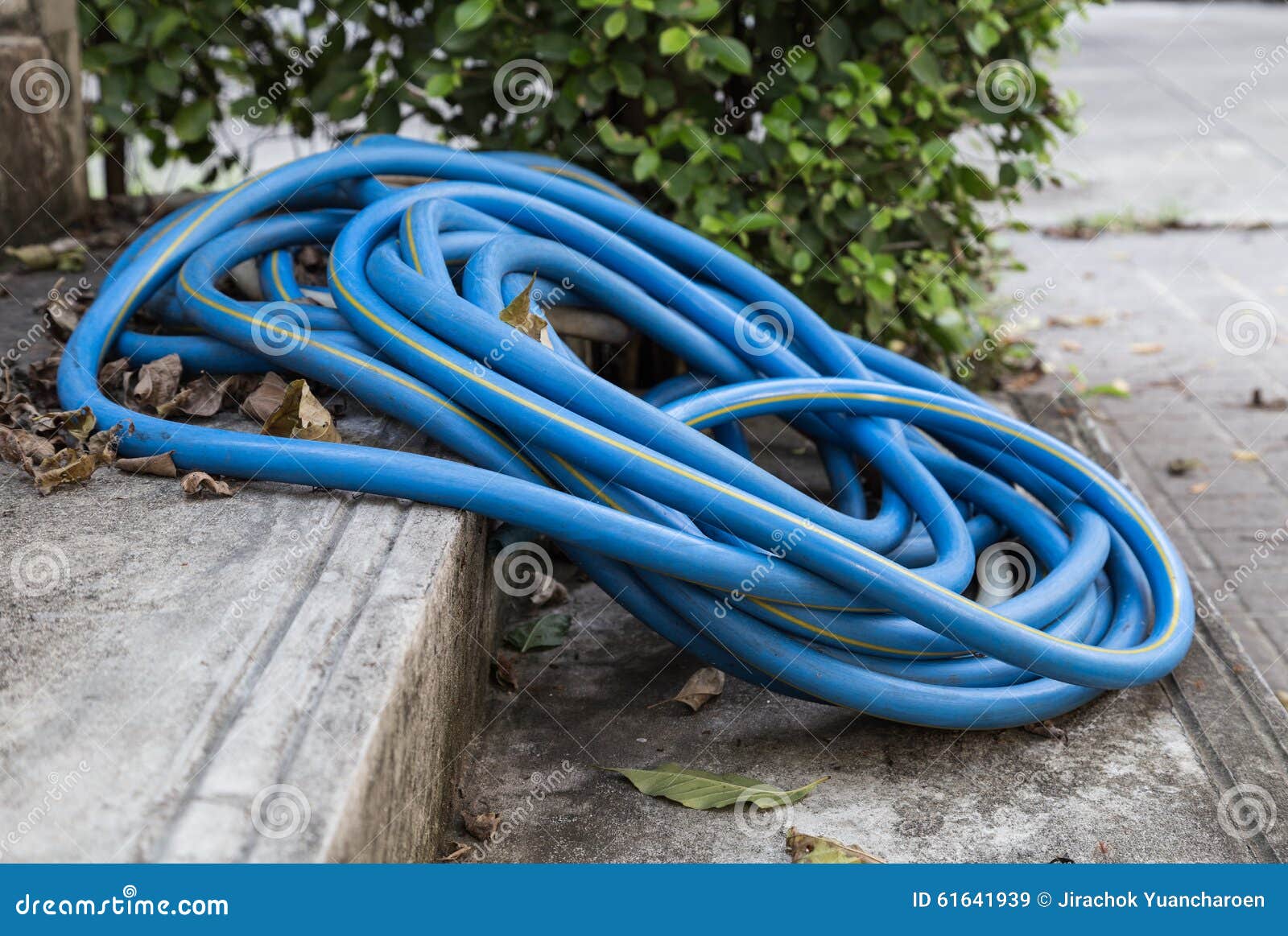 Blue rubber tube stock image. Image of accessory, bend - 61641939