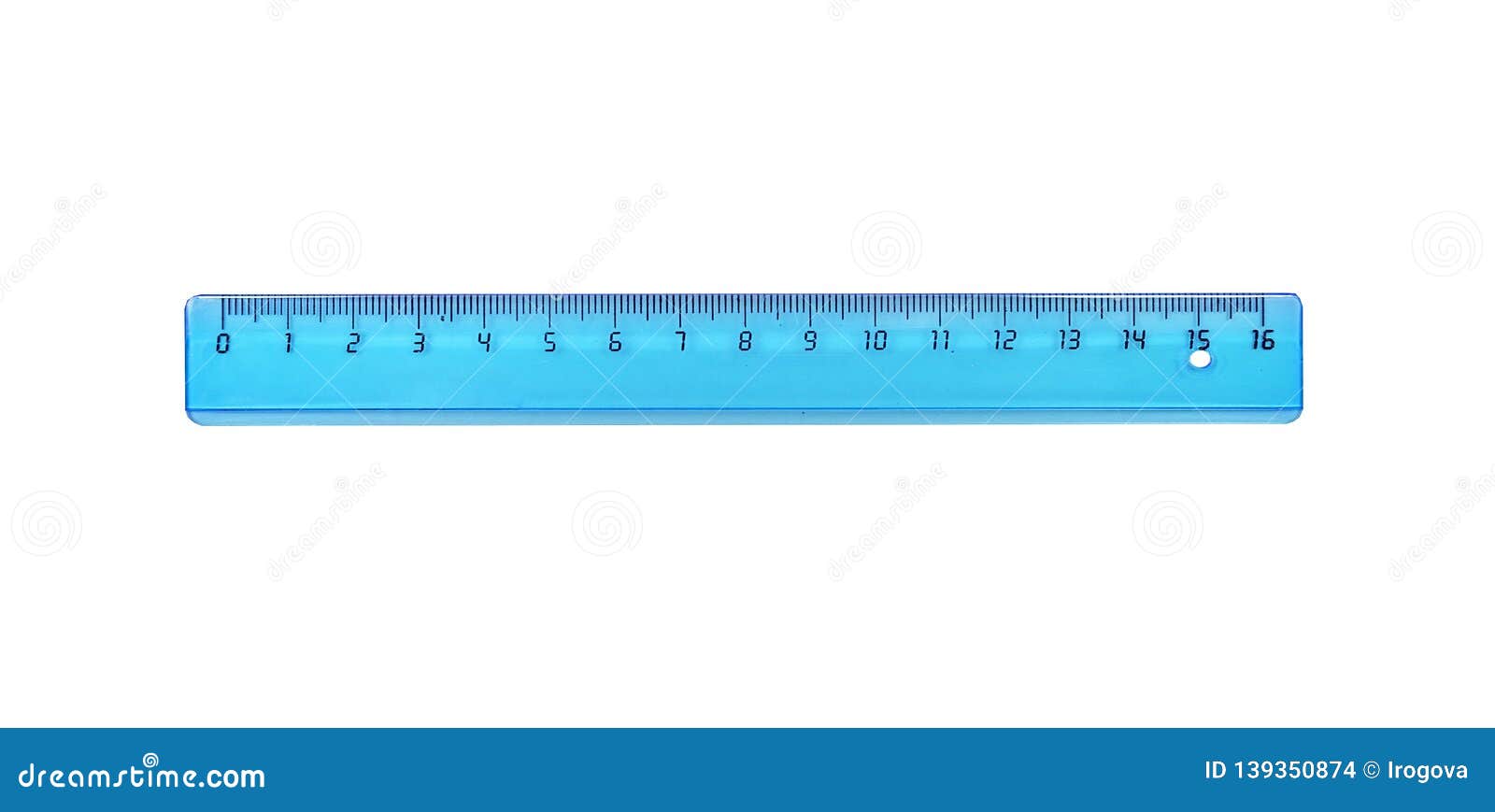 Blue Ruler Royalty-Free Stock Photography | CartoonDealer.com #80710355