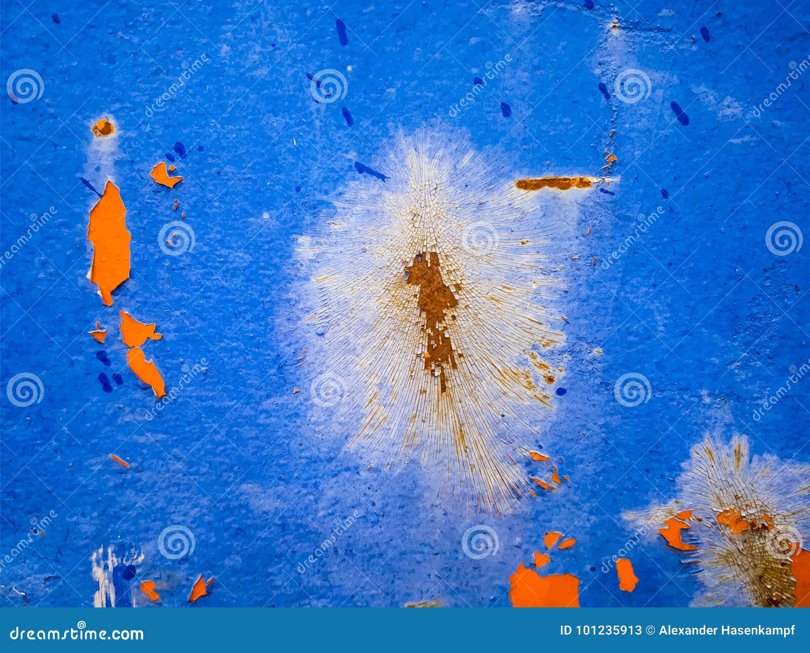 Blue Rust Metal Background stock illustration. Illustration of ...