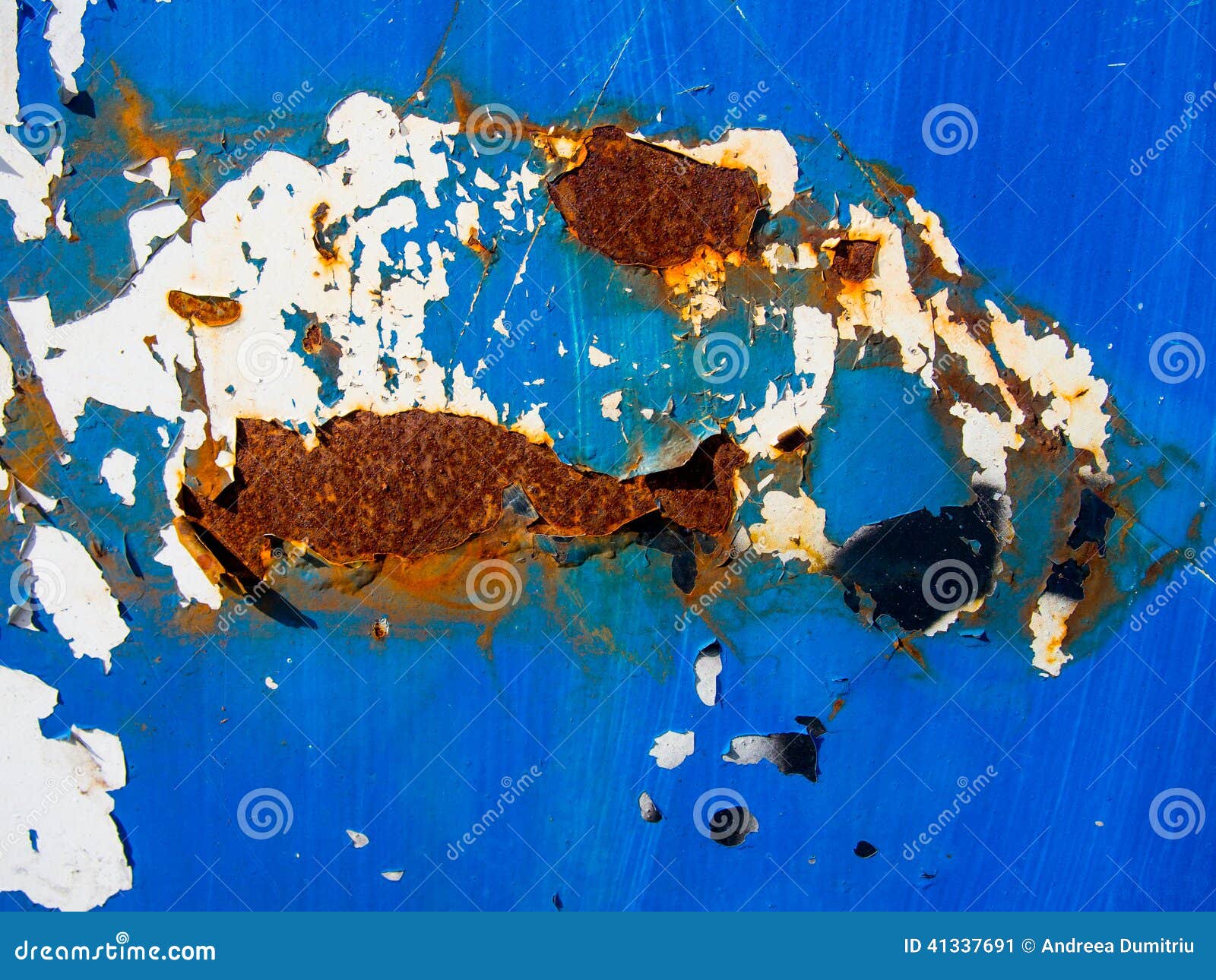 Blue Rust Texture stock image. Image of corrode, erosion - 41337691