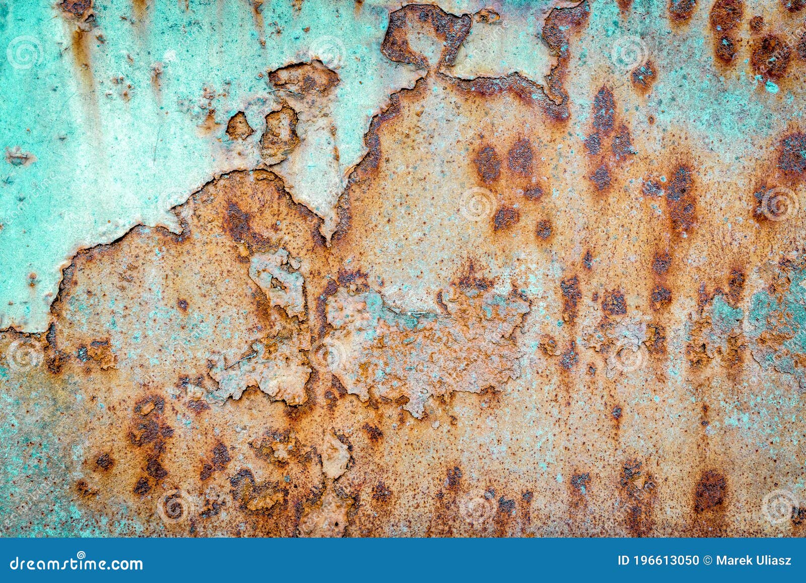 Grunge Painted Metal Texture Stock Photo - Image of rough, junk: 196613050