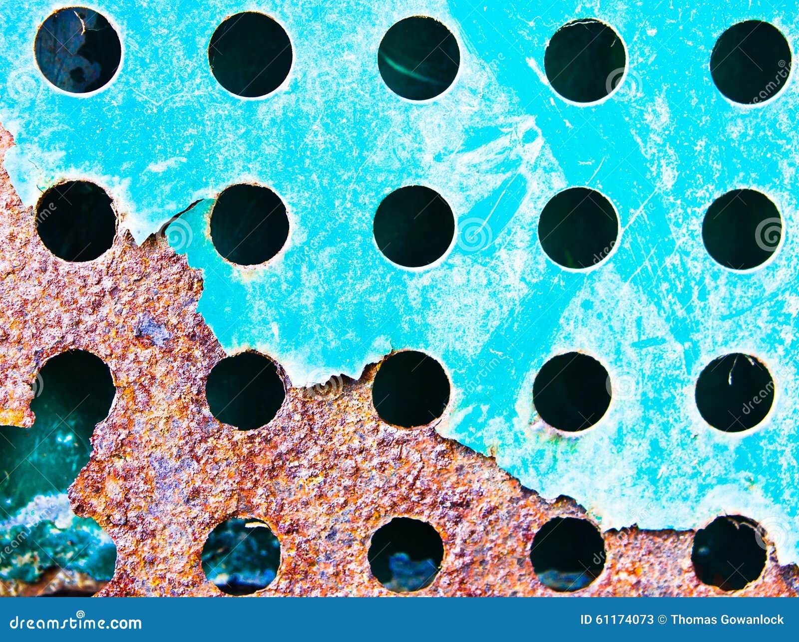 Blue rusty metal stock image. Image of abstract, construction - 61174073