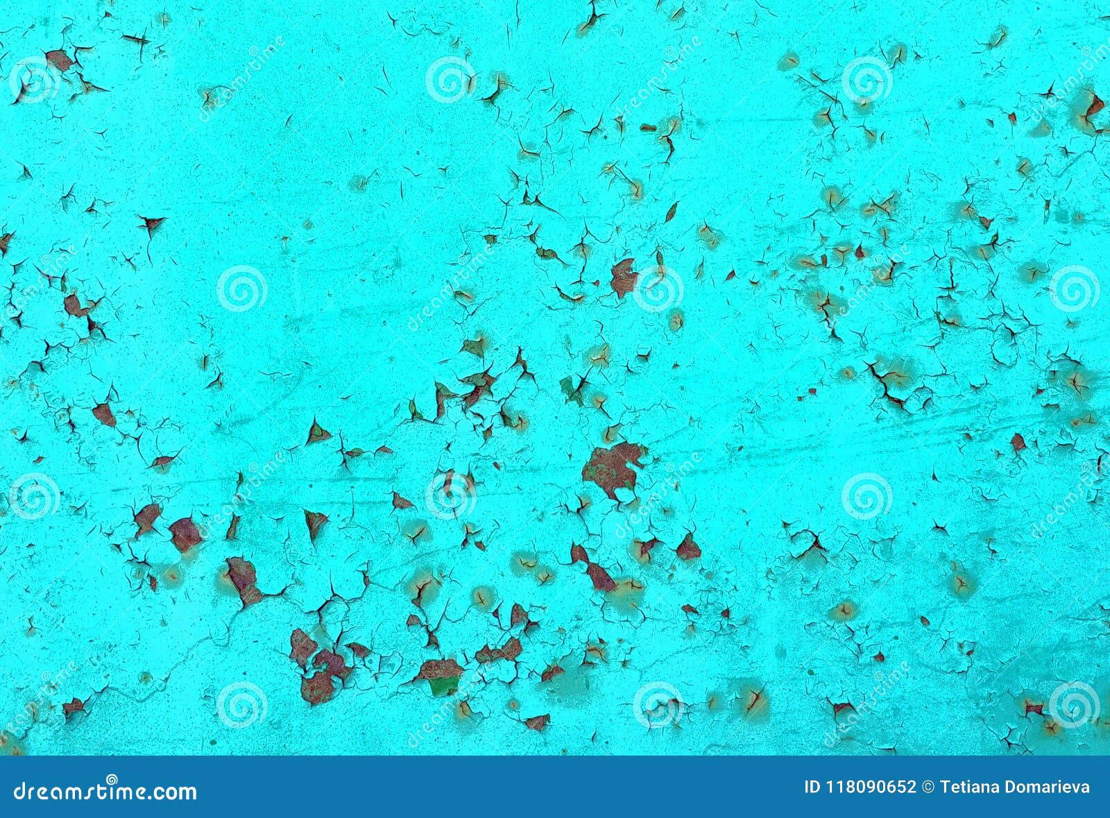 Blue Rusty Metal Texture Background Stock Photo - Image of industrial ...