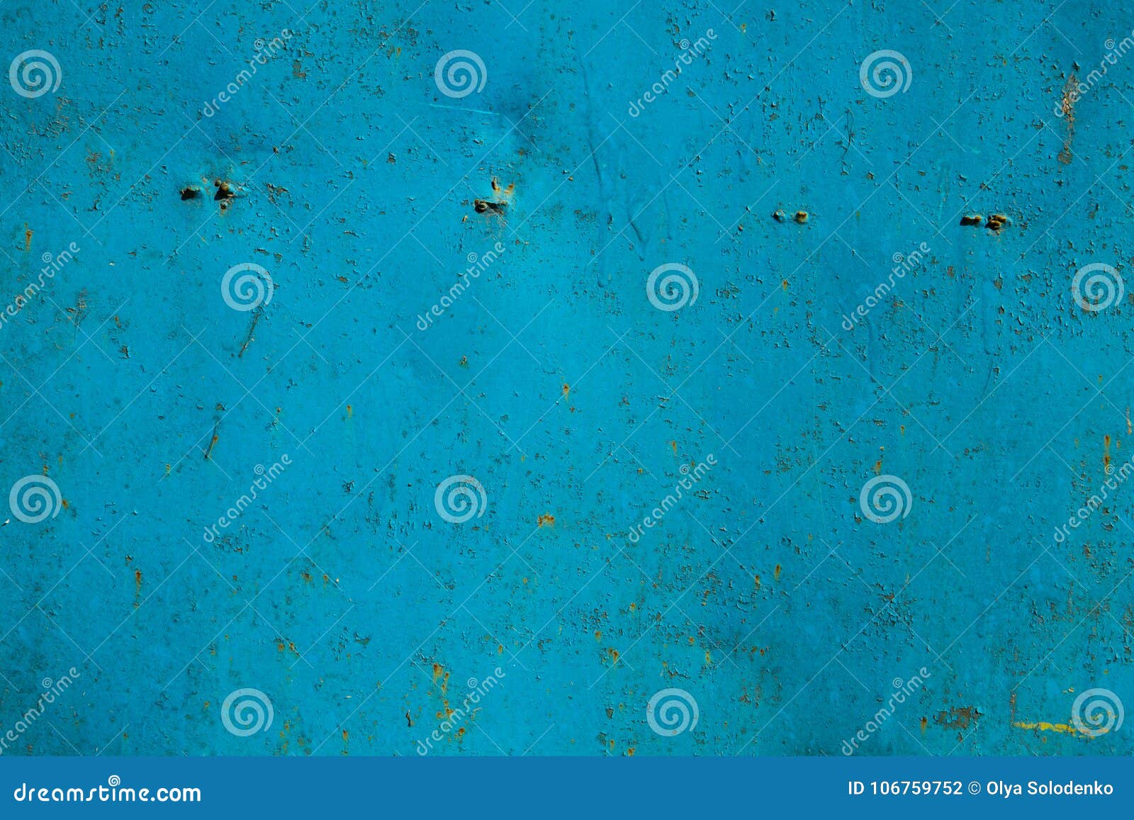 Blue rusty metal texture stock photo. Image of blue - 106759752