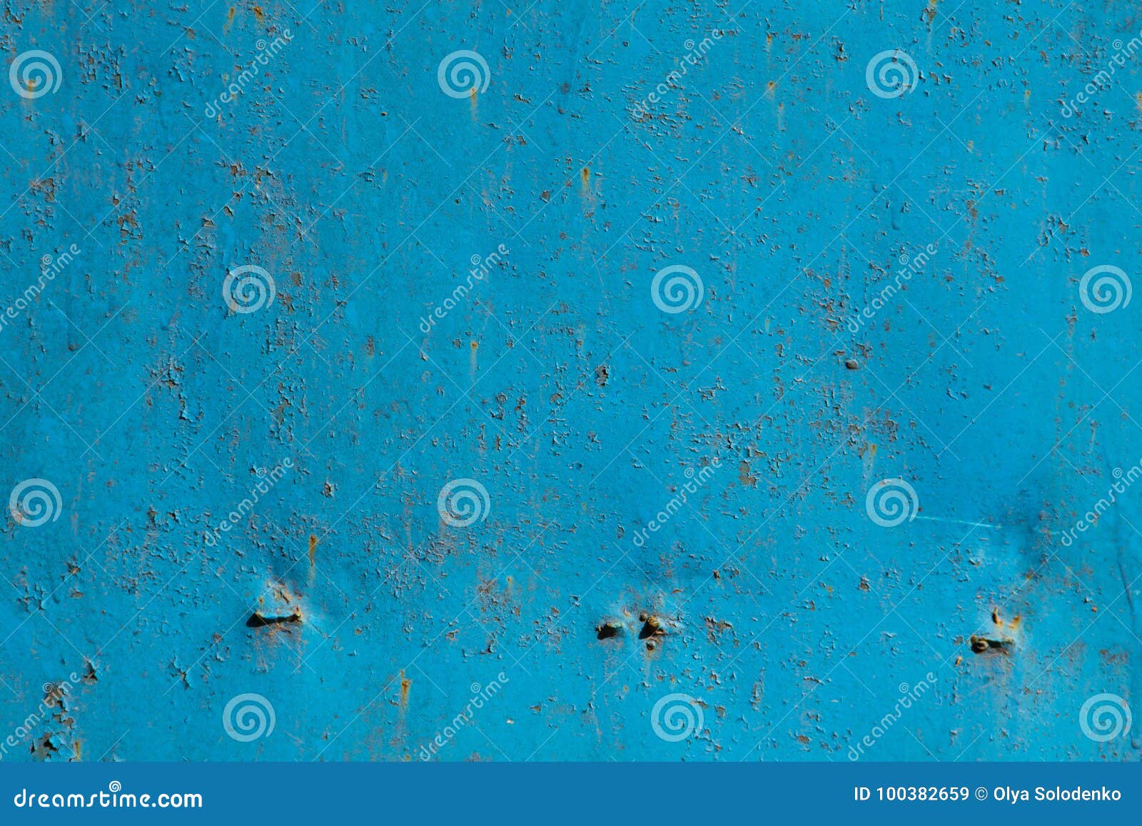 Blue rusty metal texture stock image. Image of closeup - 100382659