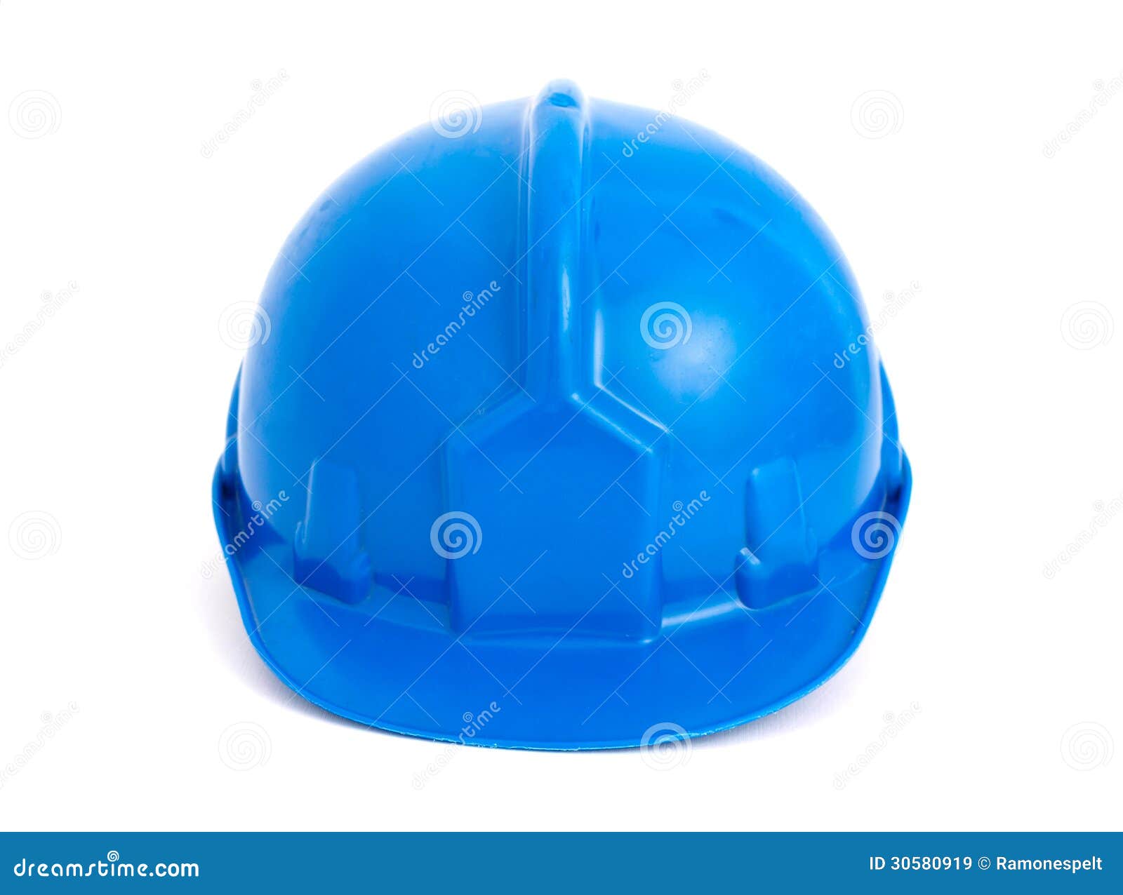 Blue safety helmet stock image. Image of industry, studio - 30580919