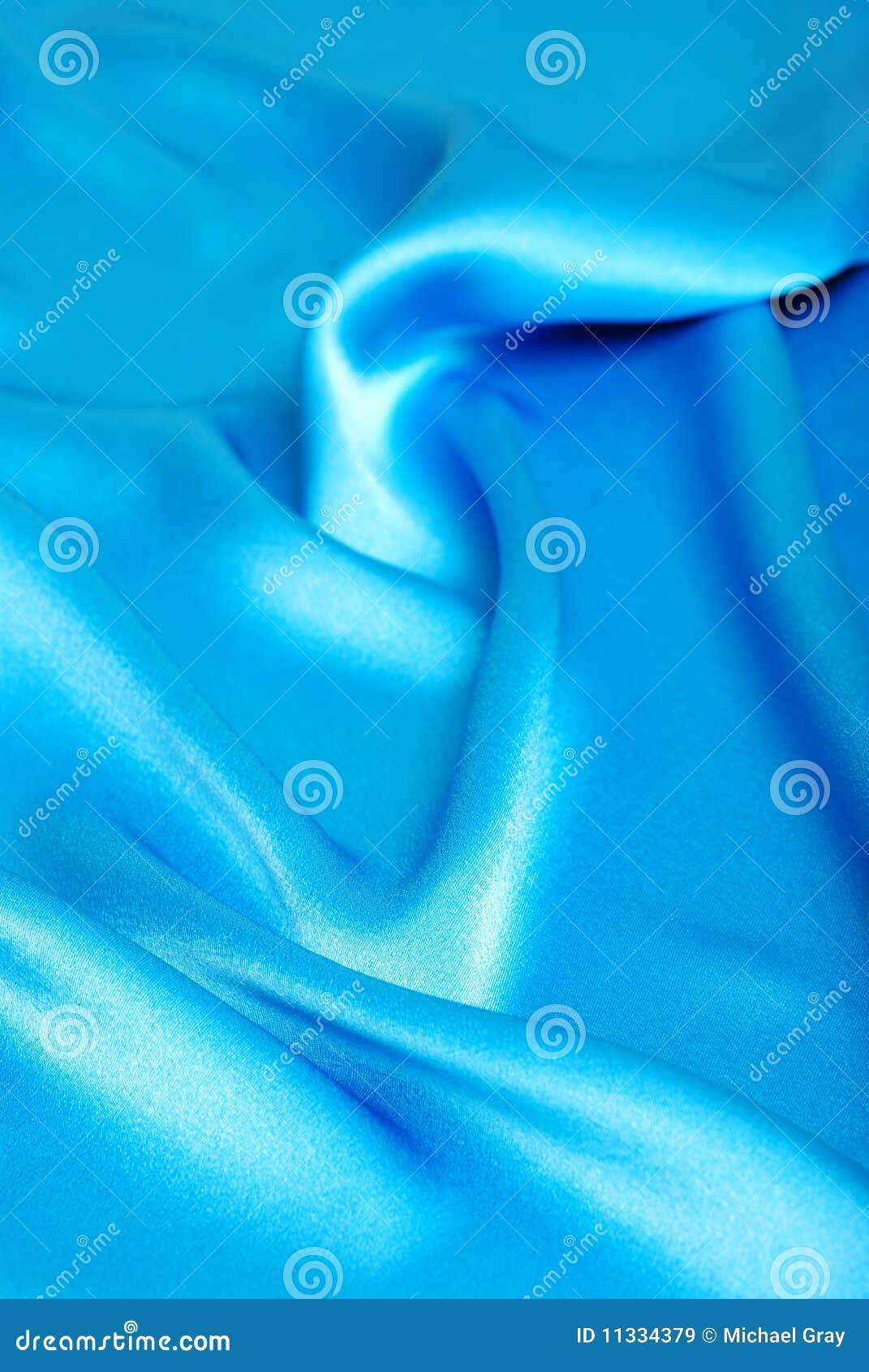Blue satin fabric stock image. Image of silver, beautiful - 11334379