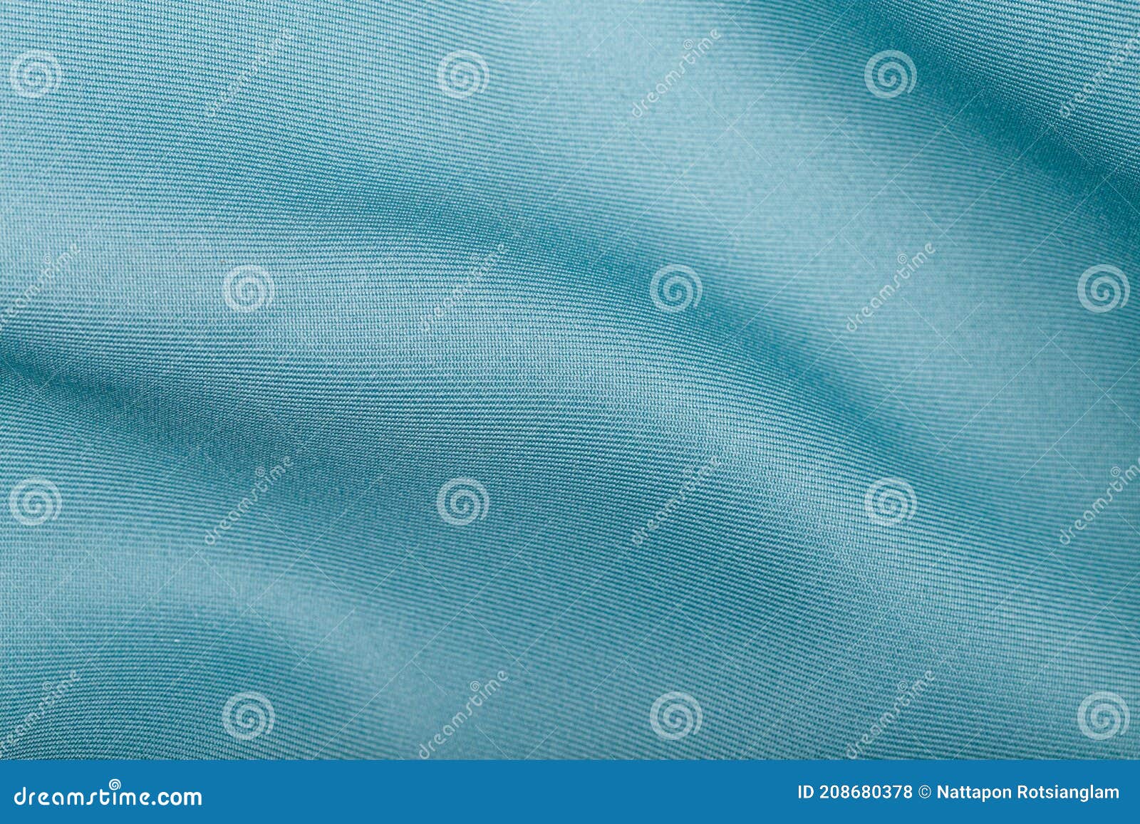Blue satin fabric texture stock photo. Image of beautiful - 208680378