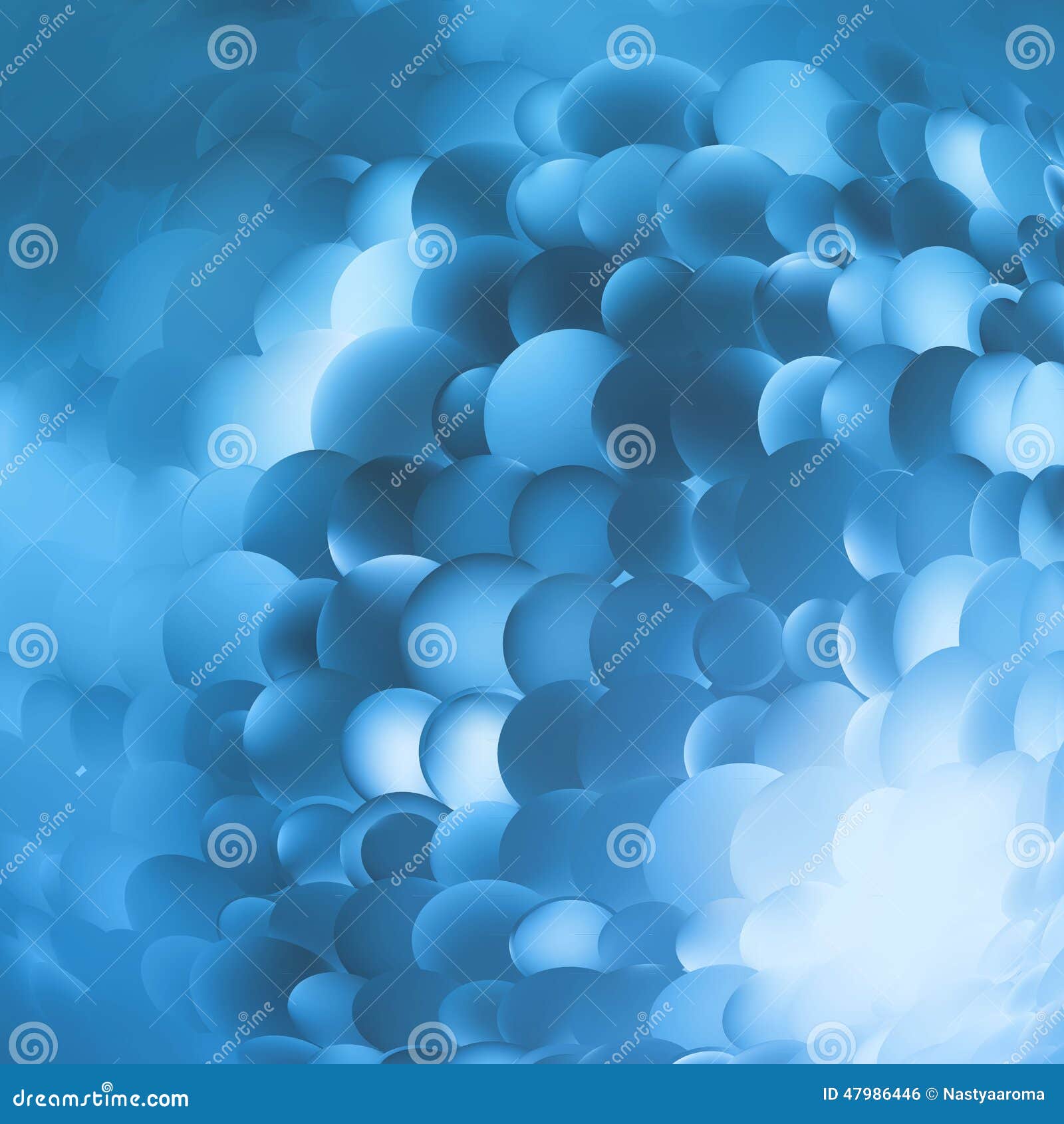 Blue scale pattern stock vector. Illustration of flowing - 47986446