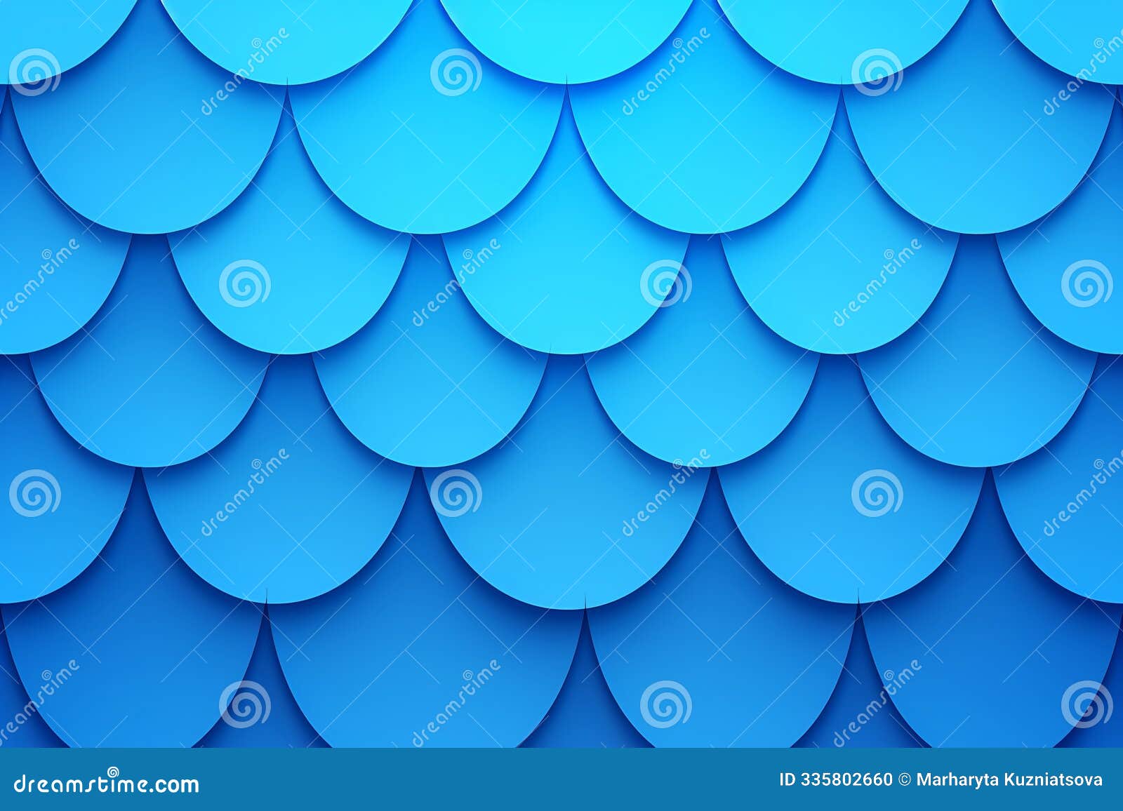 Blue Scales Pattern Abstract Background. Wallpaper, Backdrop. 3D Render ...