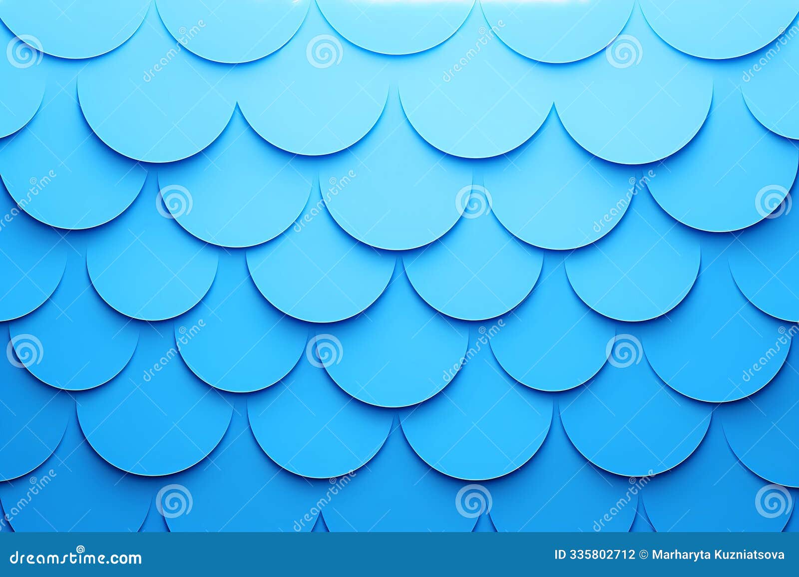 Blue Scales Pattern Abstract Background. Wallpaper, Backdrop. 3D Render ...