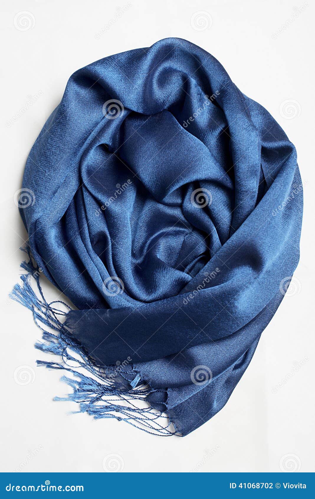 Blue scarf stock photo. Image of elegance, curve, clothes - 41068702