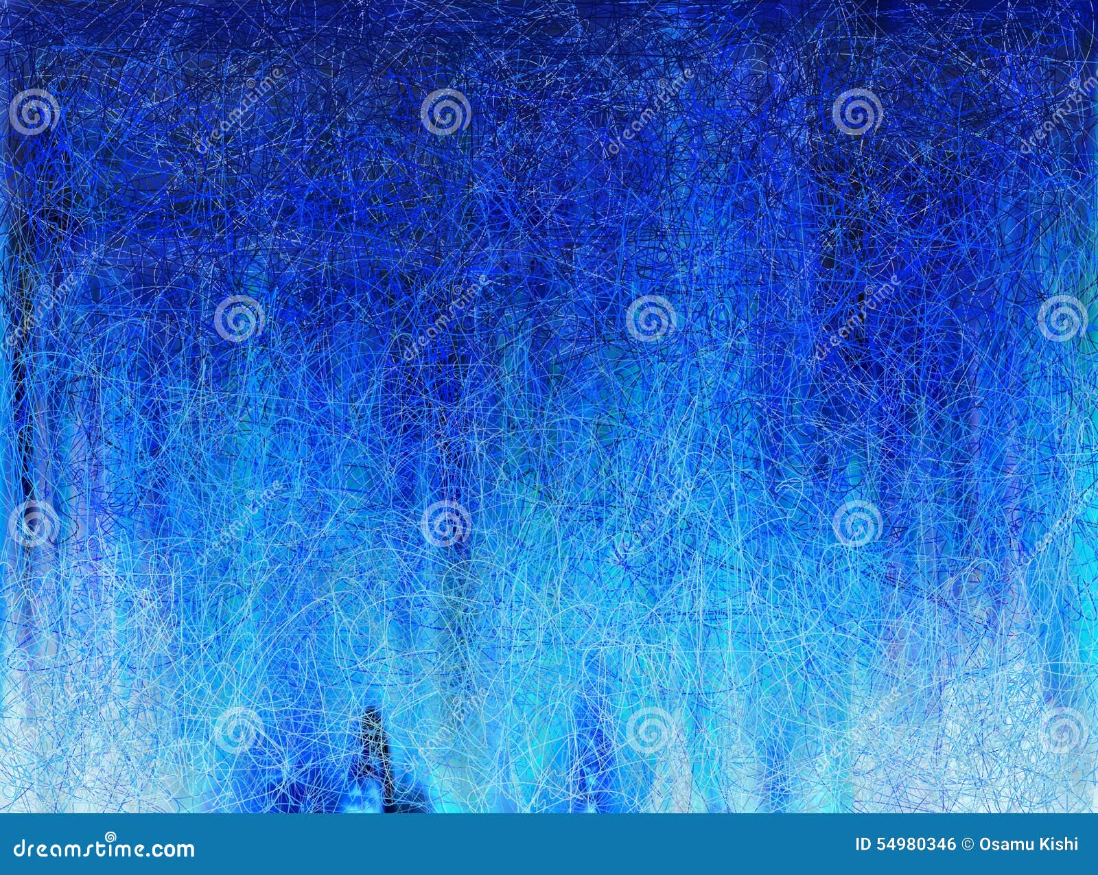Blue Scene Illuminated Spotlight. Show Spotlight Background. Light Beam ...