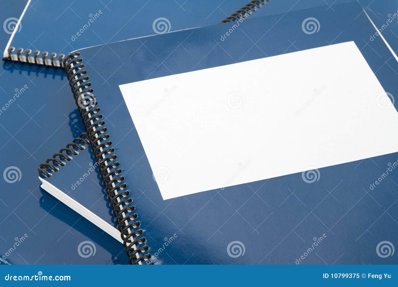 Blue school textbook stock image. Image of plan, binder - 10799375