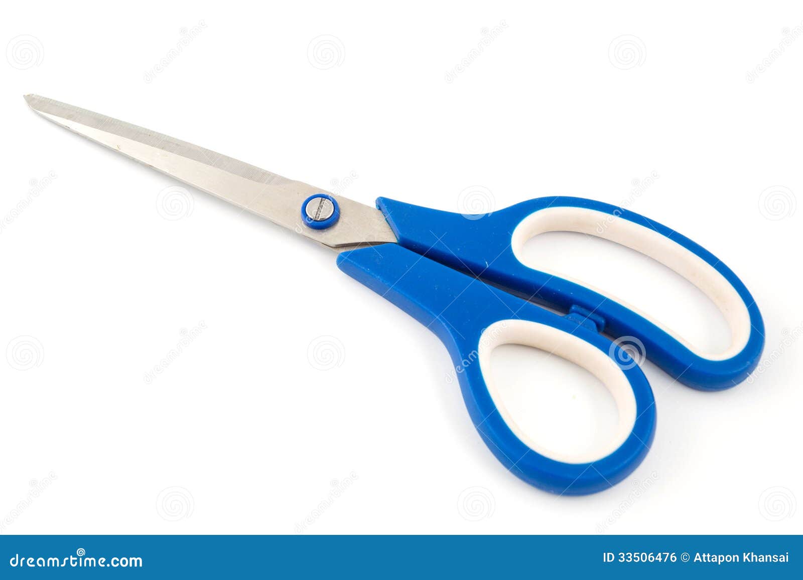 Blue scissors stock photo. Image of arts, abrasive, symbols - 33506476
