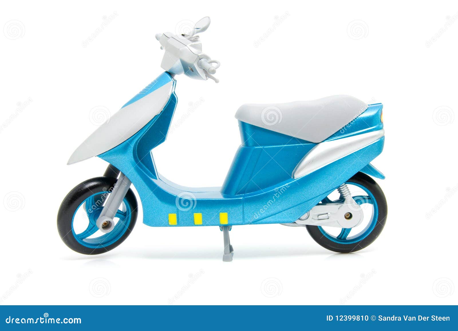 Blue scooter stock photo. Image of blue, wheel, wheels - 12399810