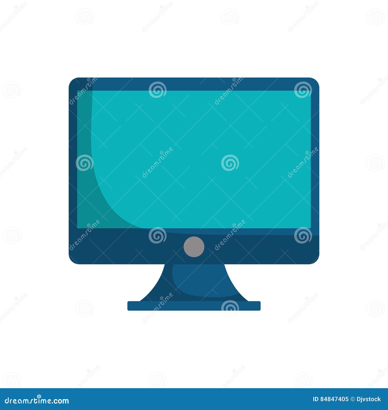 Blue Screen Computer Device Technology Stock Illustration ...
