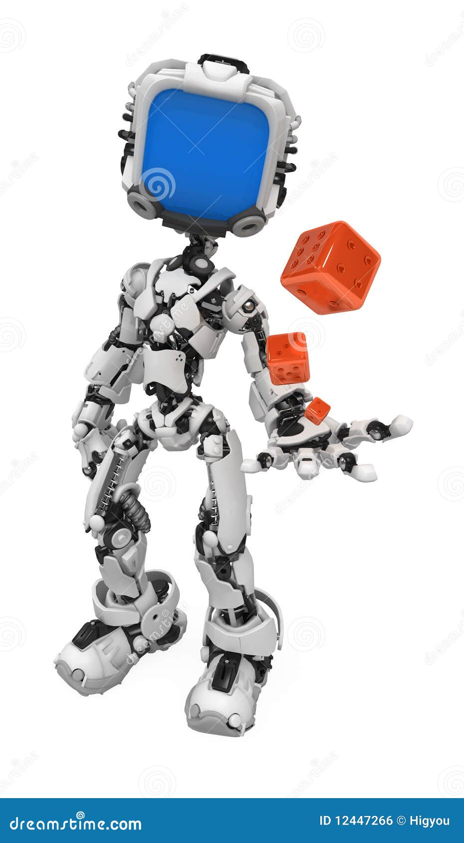 Blue Screen Robot Dice Stock Illustrations – 9 Blue Screen Robot Dice ...