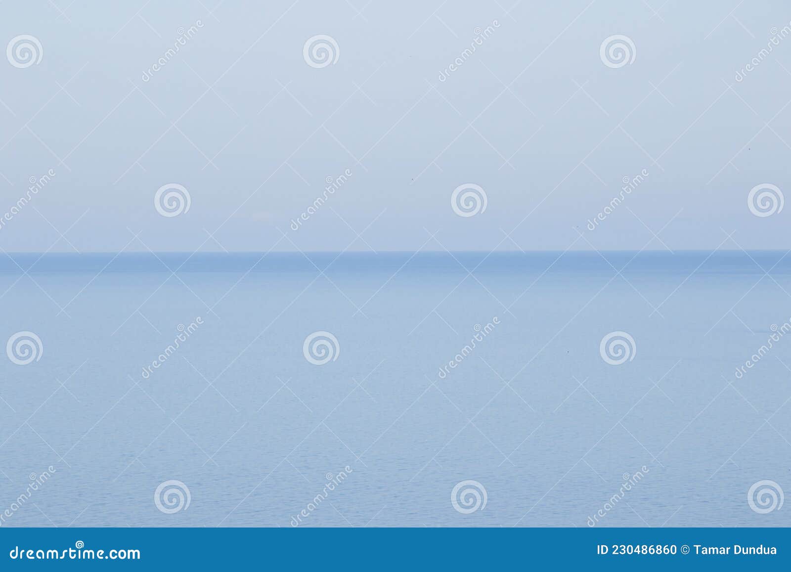 Blue Sea Horizon Background, Blue Color Gradient Stock Photo - Image of ...
