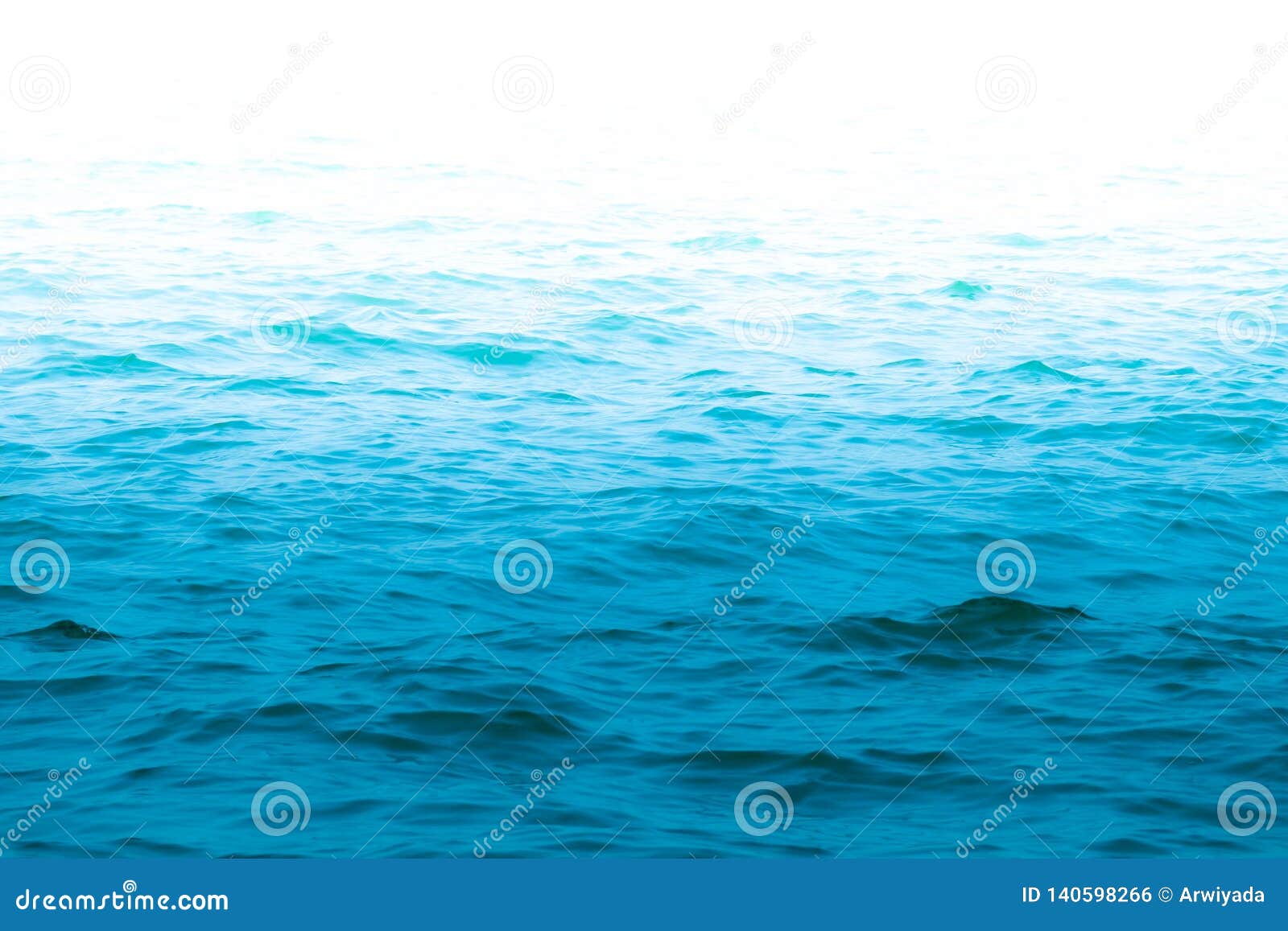 Blue Sea Ocean and Blue Sky Background Blur Stock Photo - Image of ...