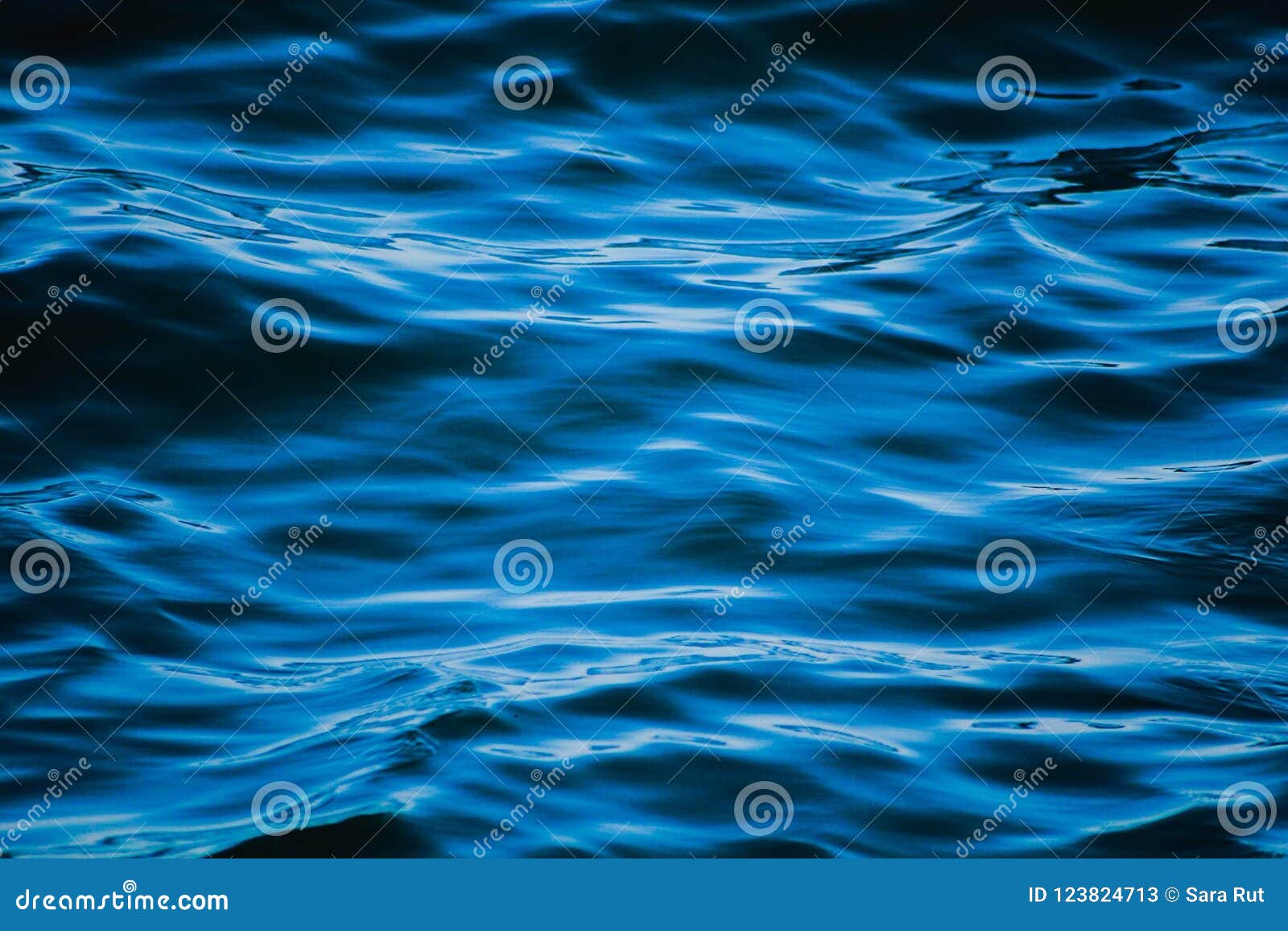 Blue waves stock image. Image of relaxing, waves, side - 123824713