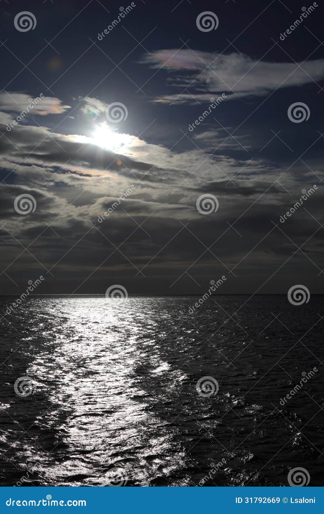Blue Sea Sky, Storm, Tempest Stock Image - Image of dark, green: 31792669