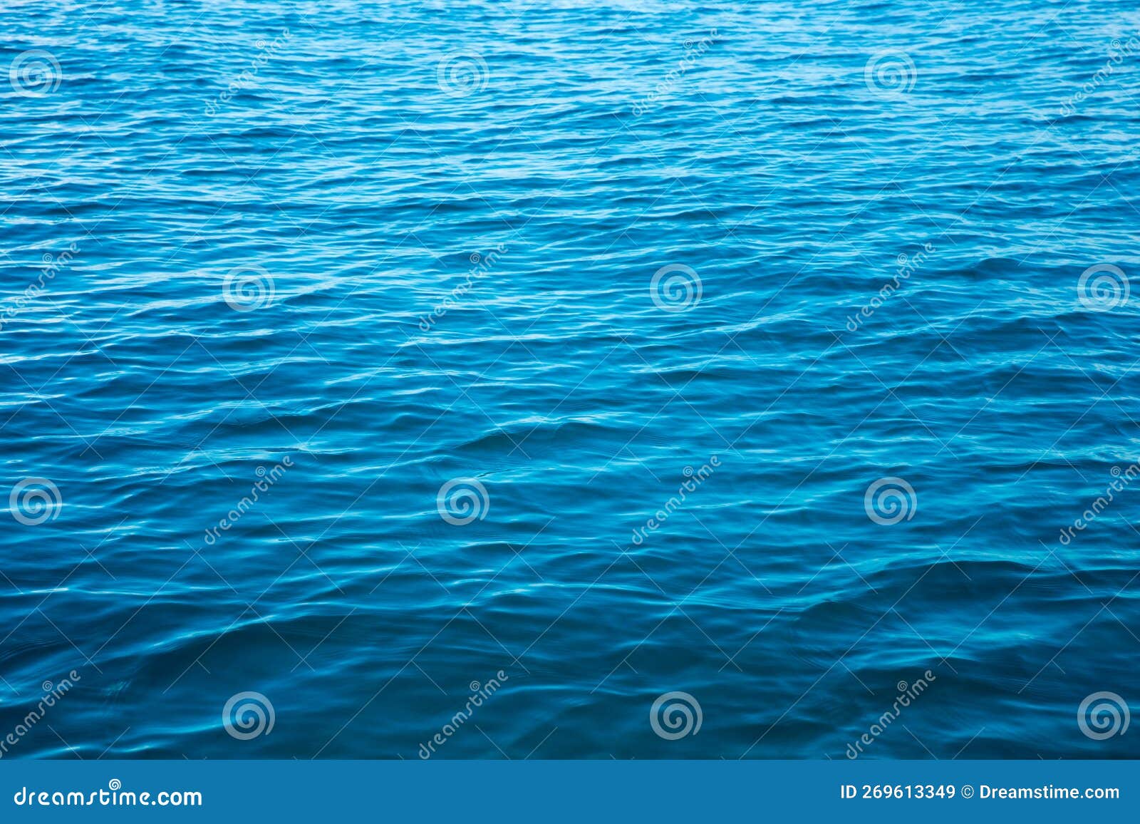 Blue sea waves stock image. Image of natural, water - 269613349
