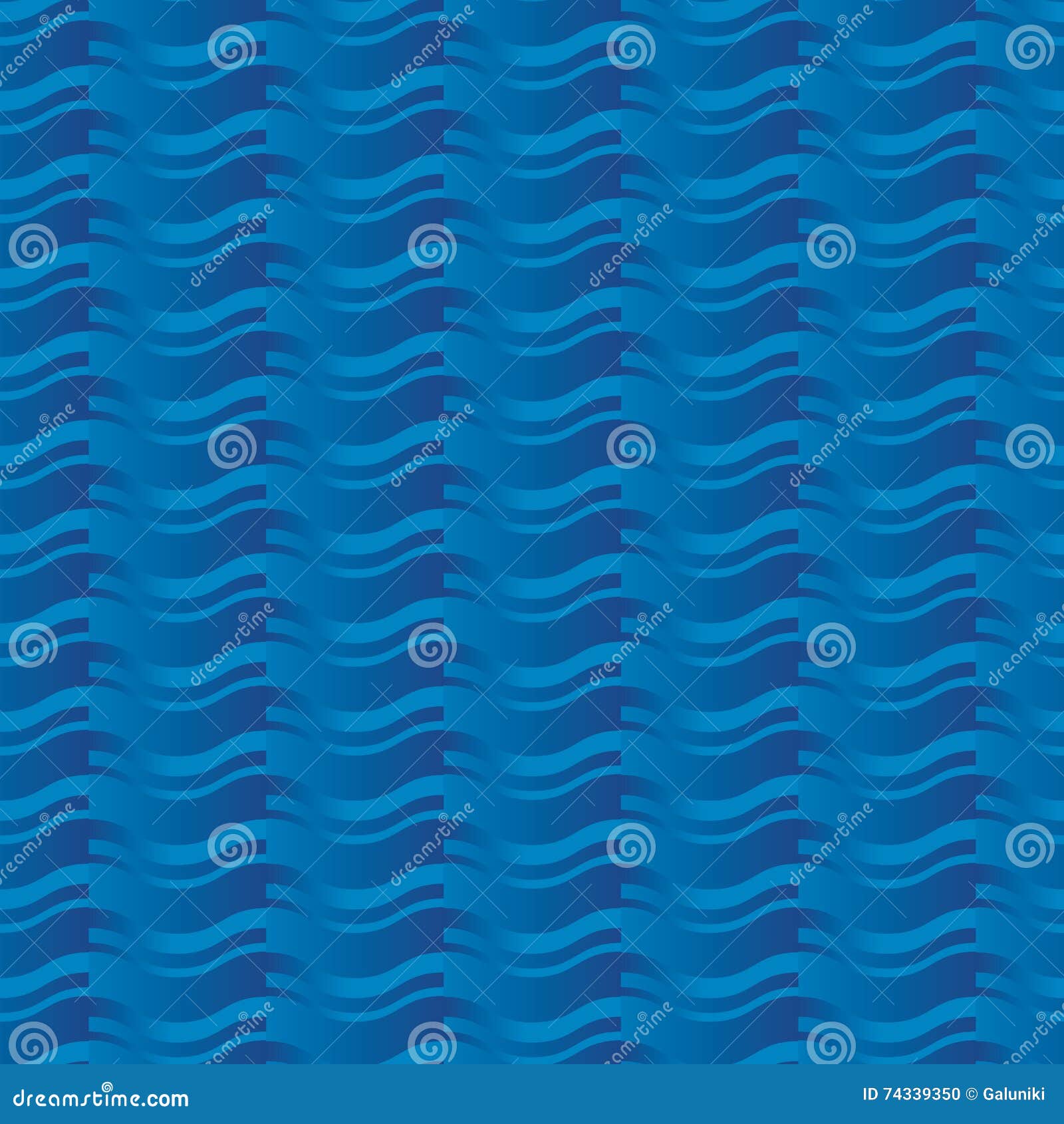 Blue Sea Water Abstract Geometry Stock Vector - Illustration of design ...