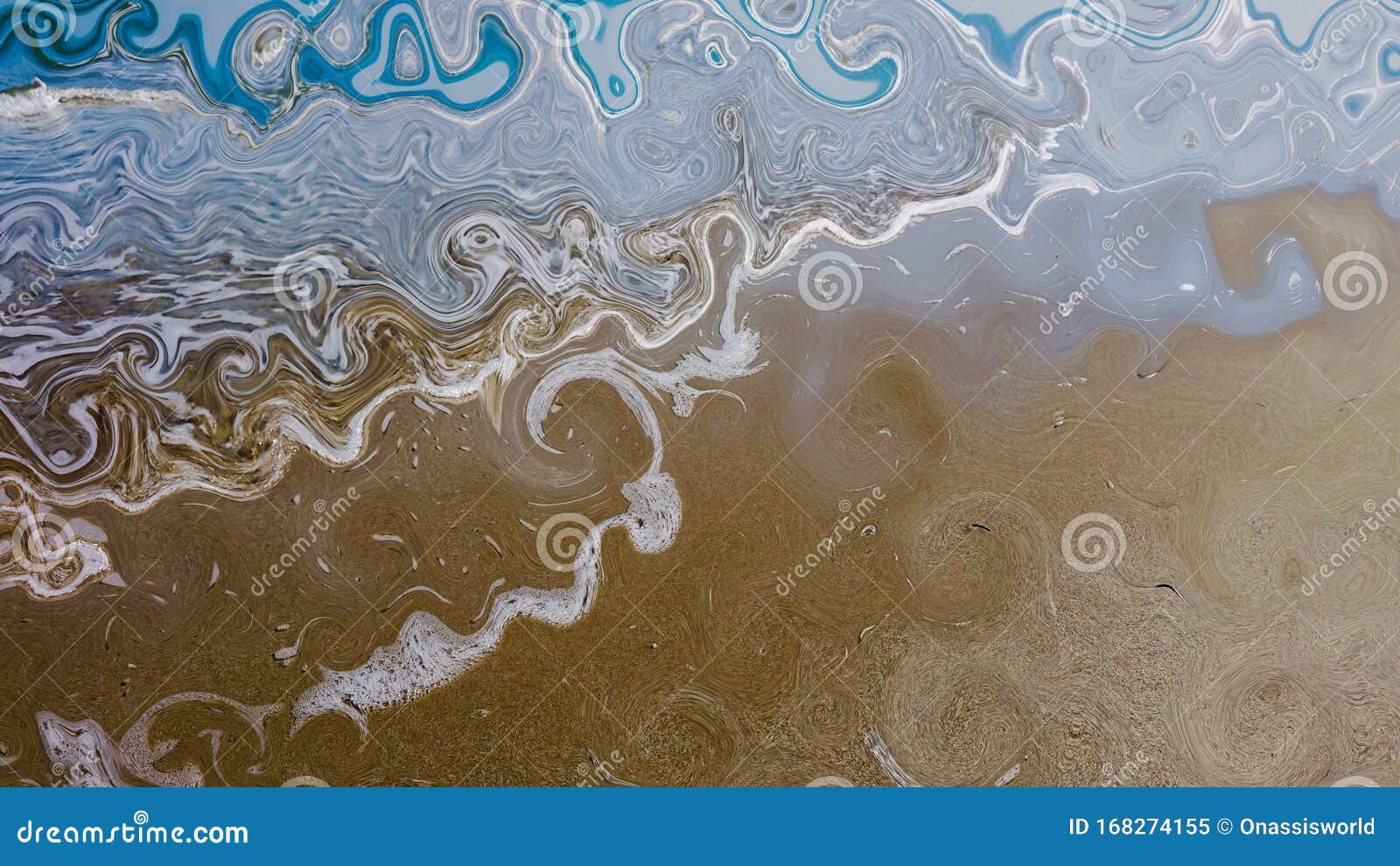 Blue Sea Water Beach Waves Sand Abstract Background Stock Image - Image ...