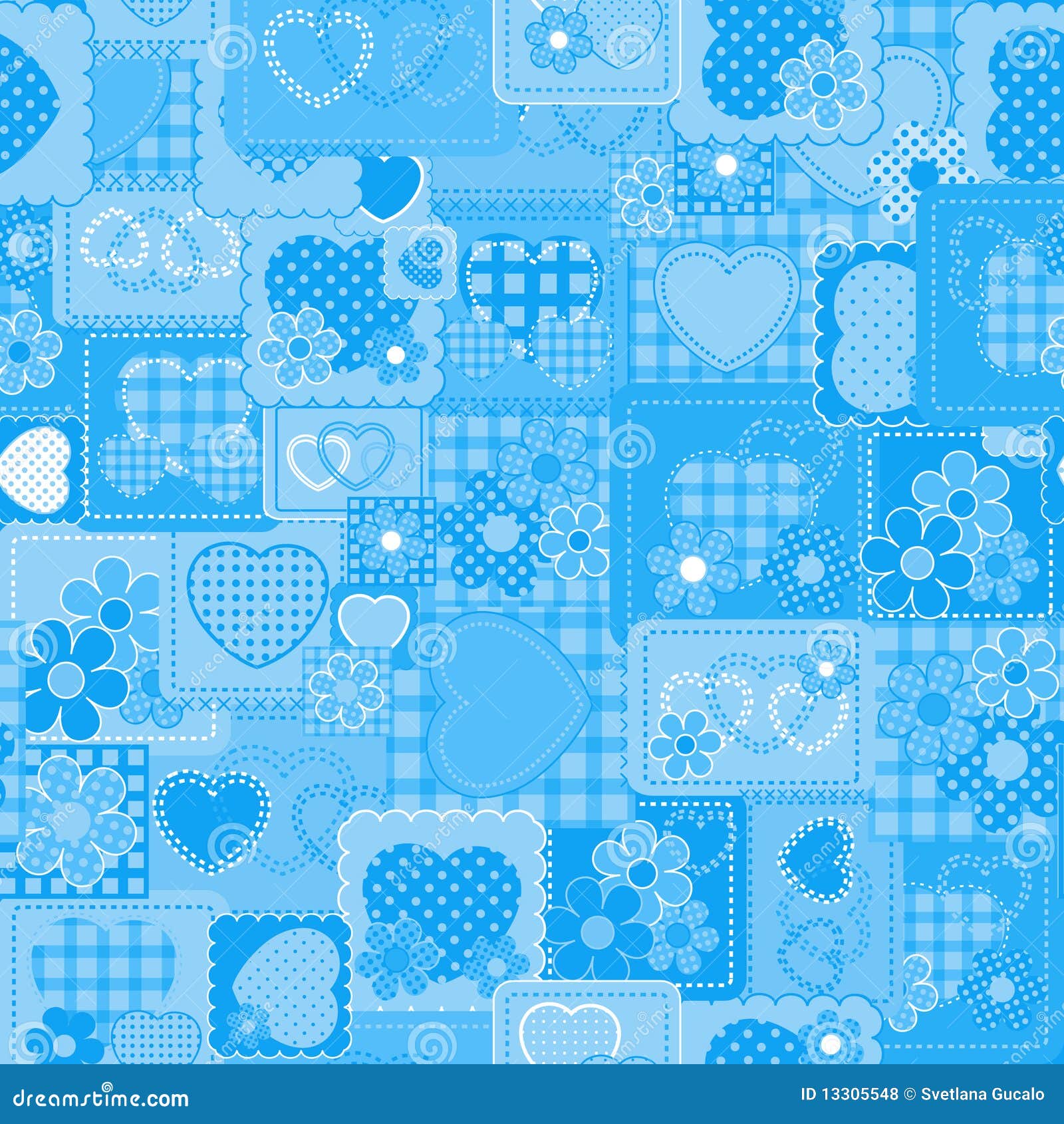 Blue Seamless Glamour Background Stock Illustrations – 3,696 Blue ...