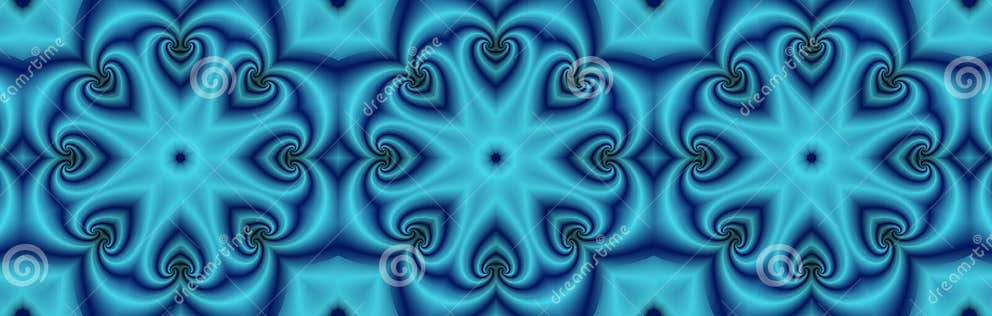 Blue Seamless Repeating Pattern Tile Stock Illustration - Illustration ...