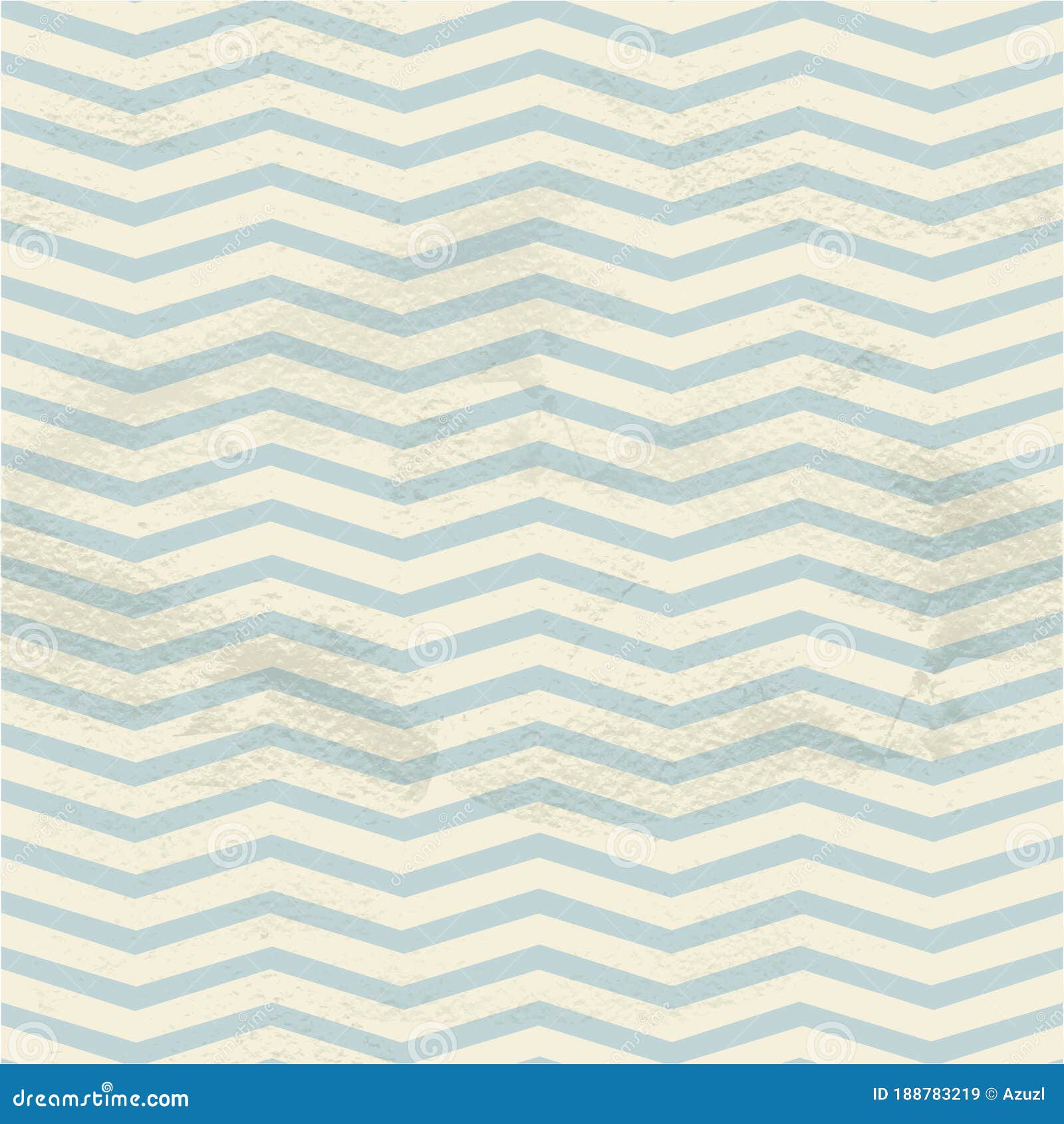 Blue Seamless Pattern of Thin Zigzag Chevron on Grange Paper Stock ...
