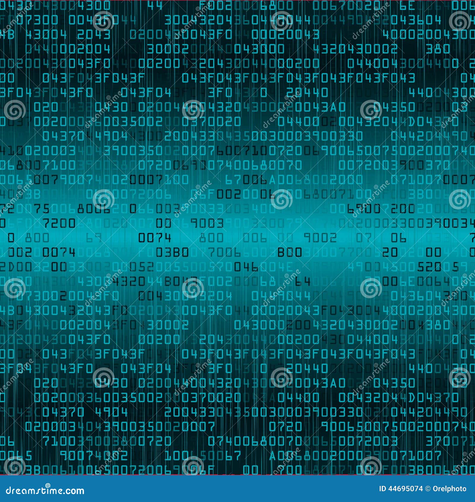 Blue Security Background with HEX-code Stock Vector - Illustration of ...