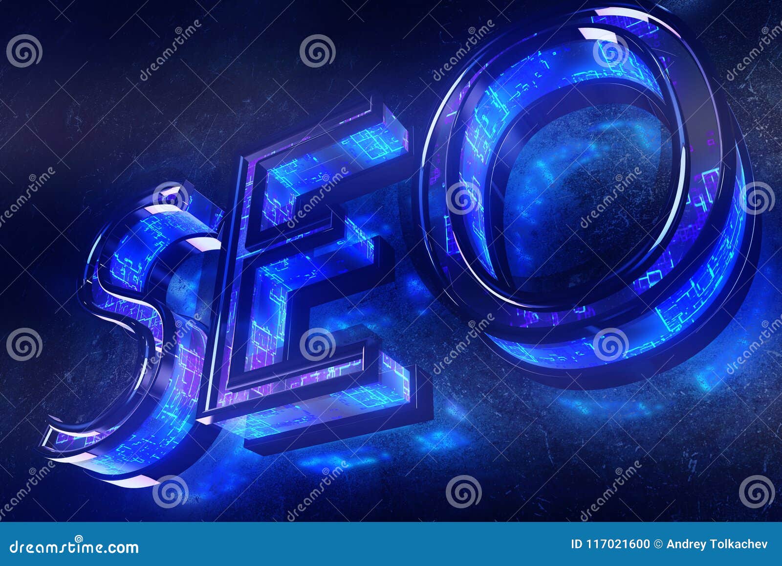 Blue SEO background stock illustration. Illustration of abstract ...