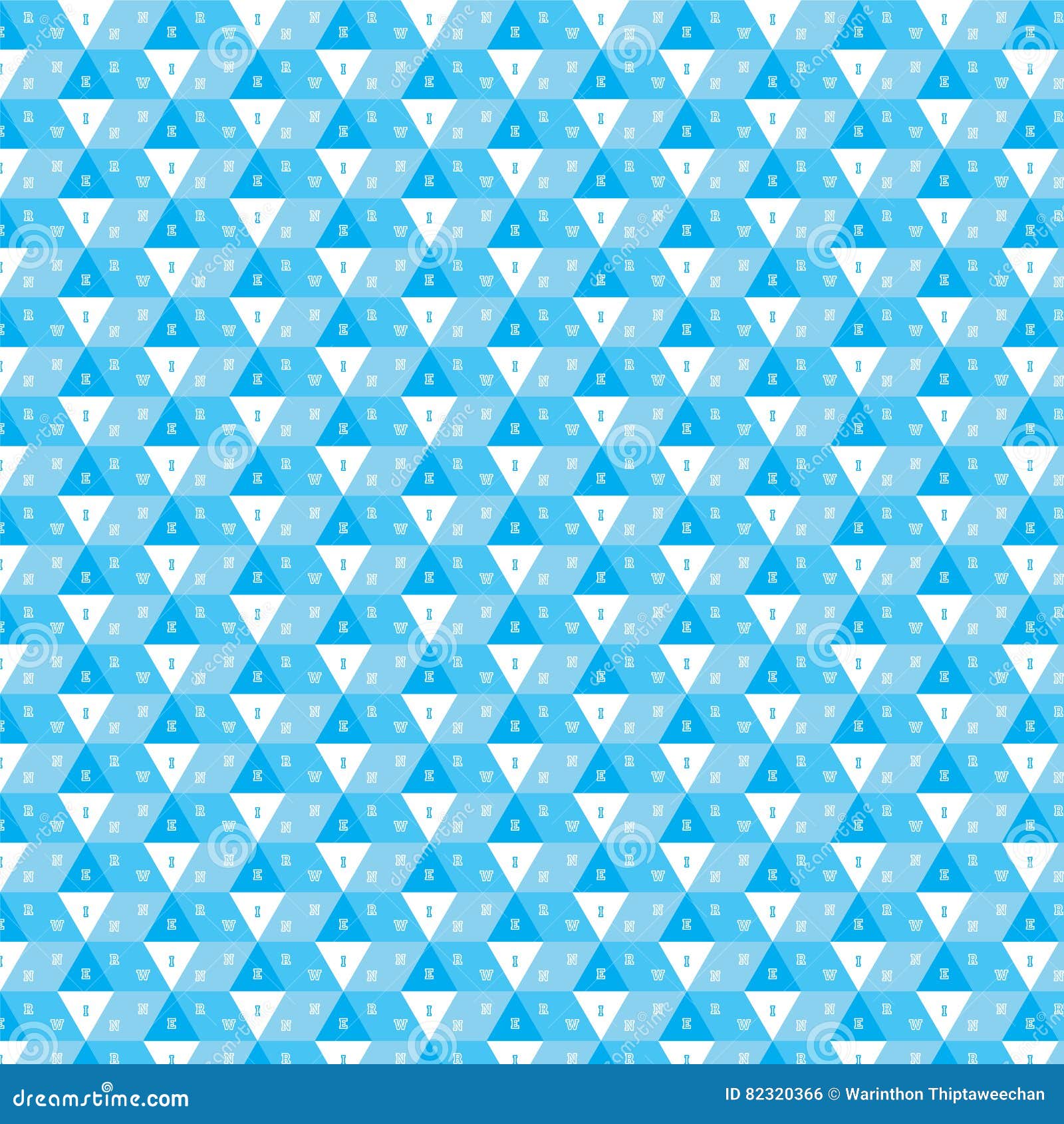 Blue Shade in Box with Winner Text Pattern Background Stock Vector ...