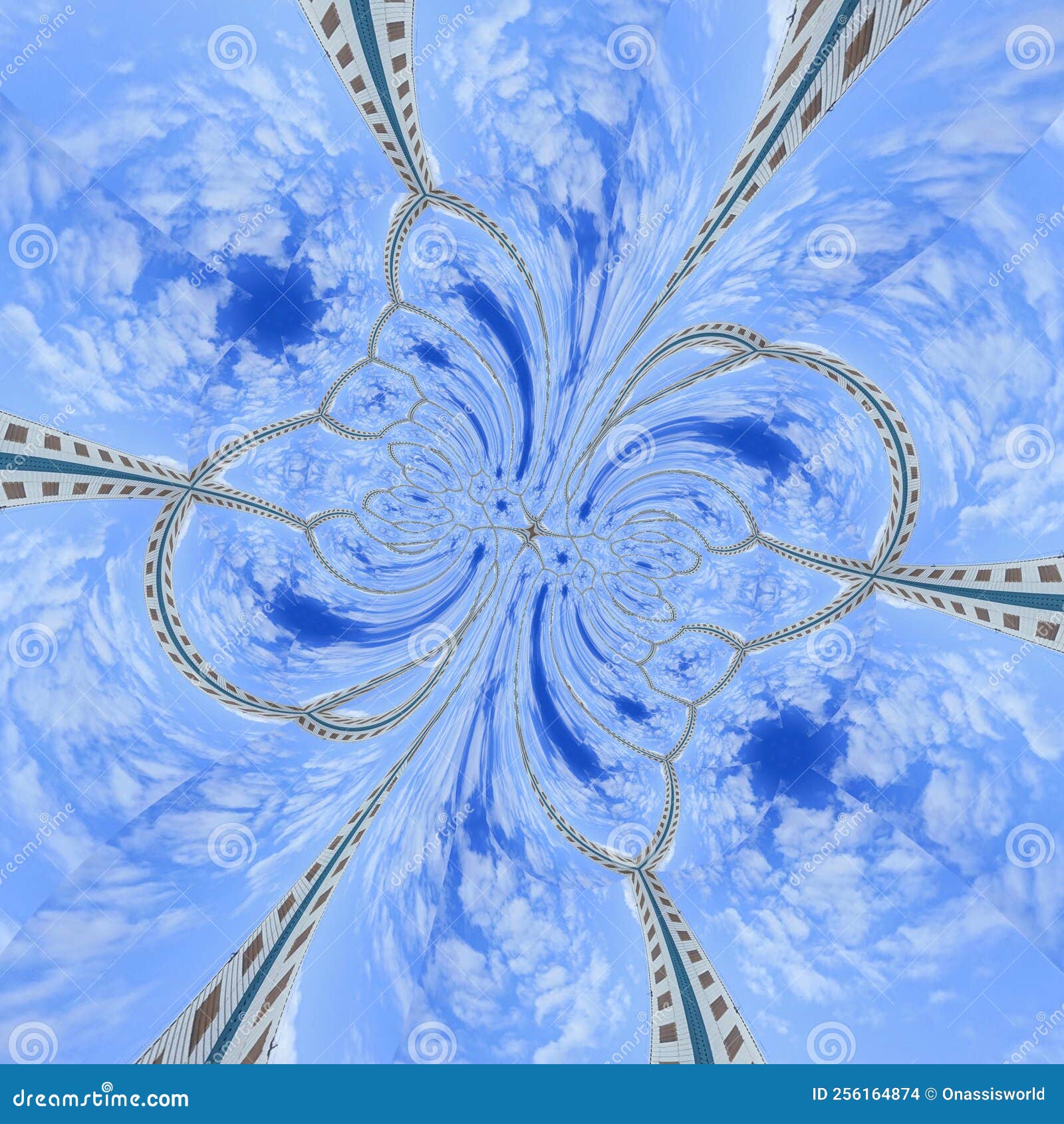 Blue Shades Abstract Creative Backgrounds Stock Illustration ...