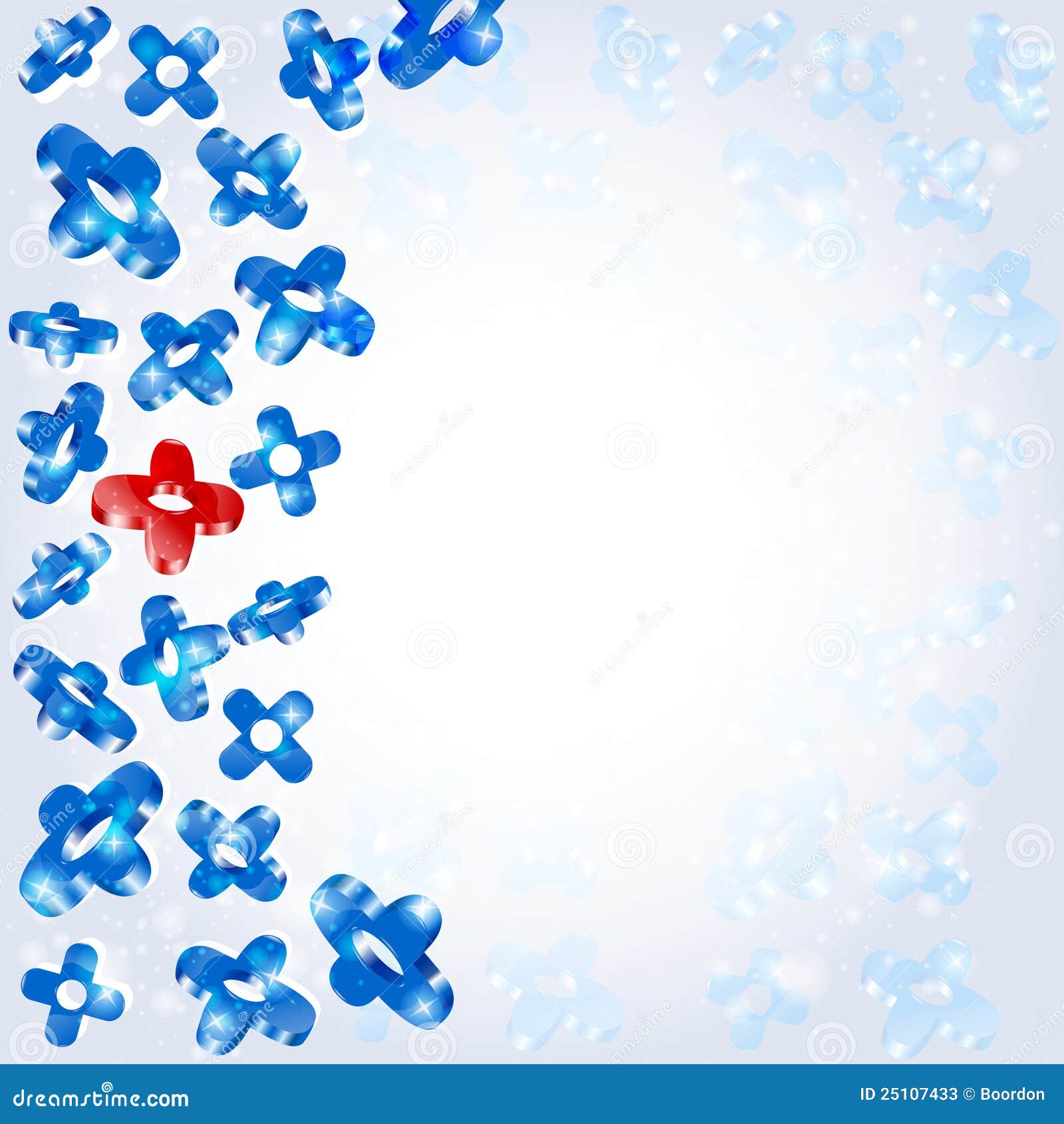 Blue Shape Glossy Background Stock Vector - Illustration of vector ...