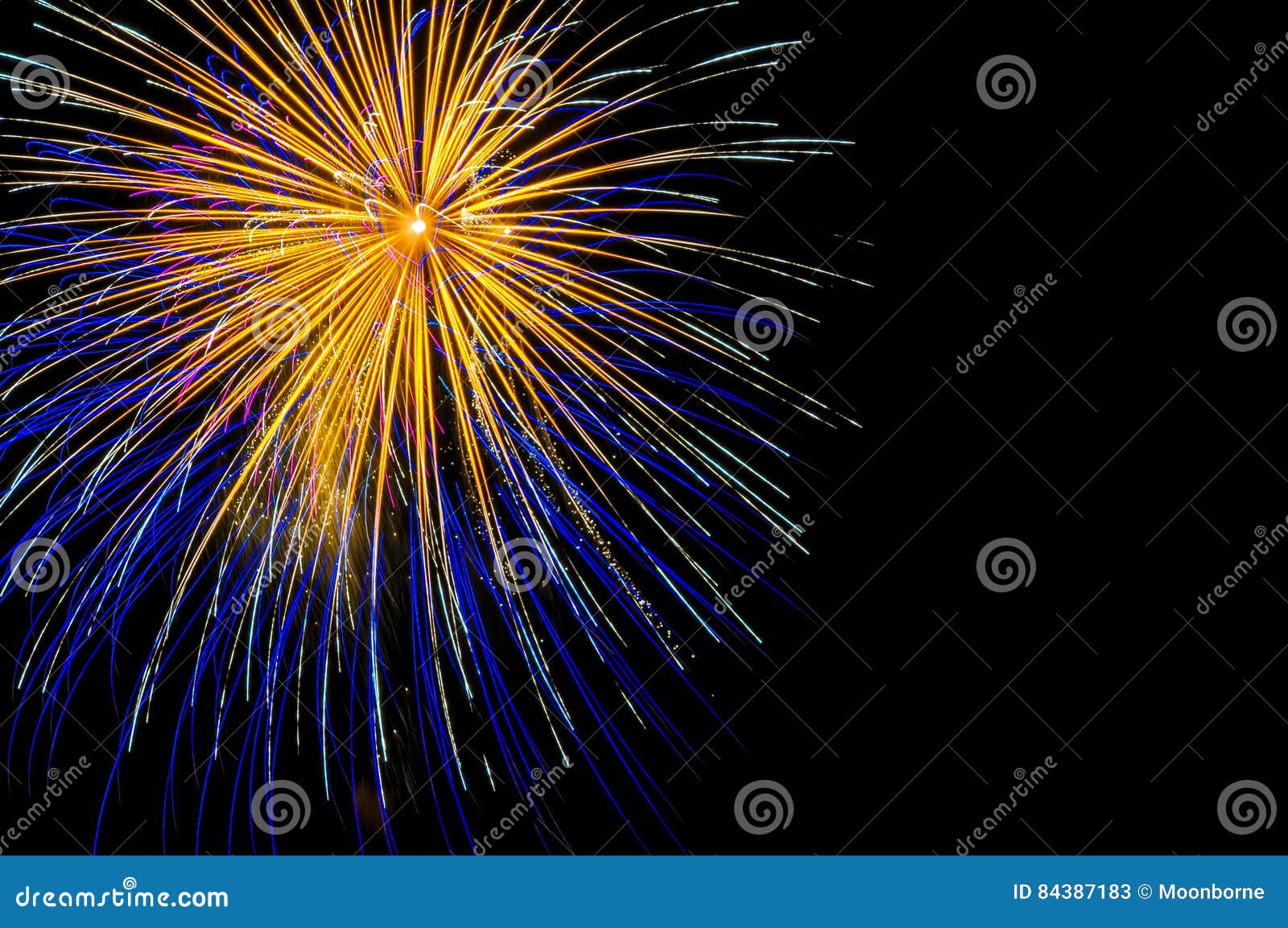 Blue shimmer stock image. Image of beauty, firework, exploding - 84387183