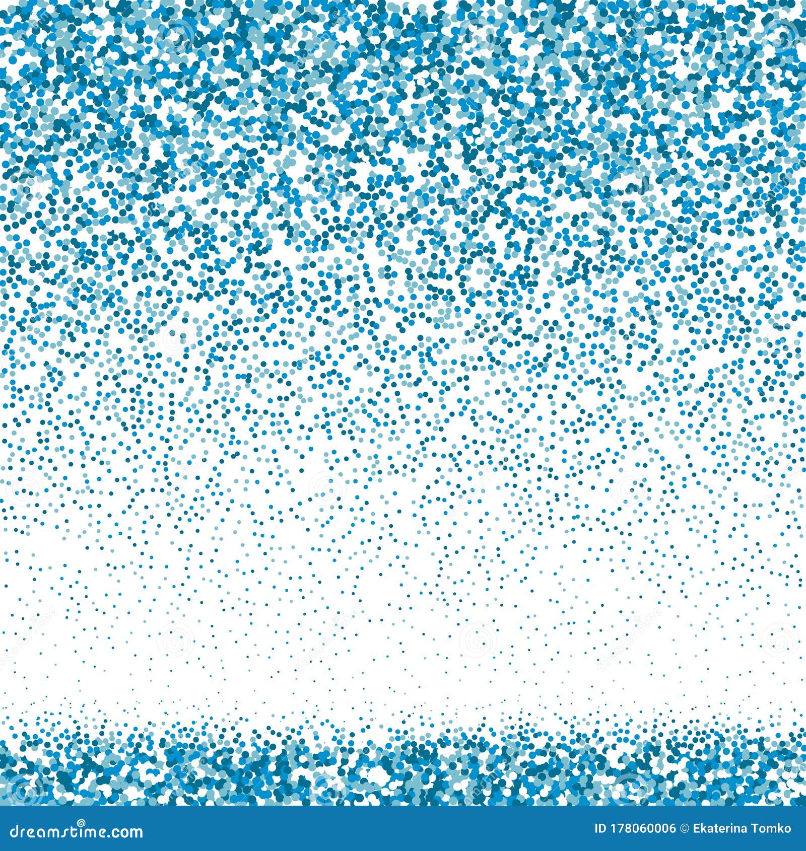 Blue Shining Glitter Vector Pattern. Presentation Template. Eps 10 ...