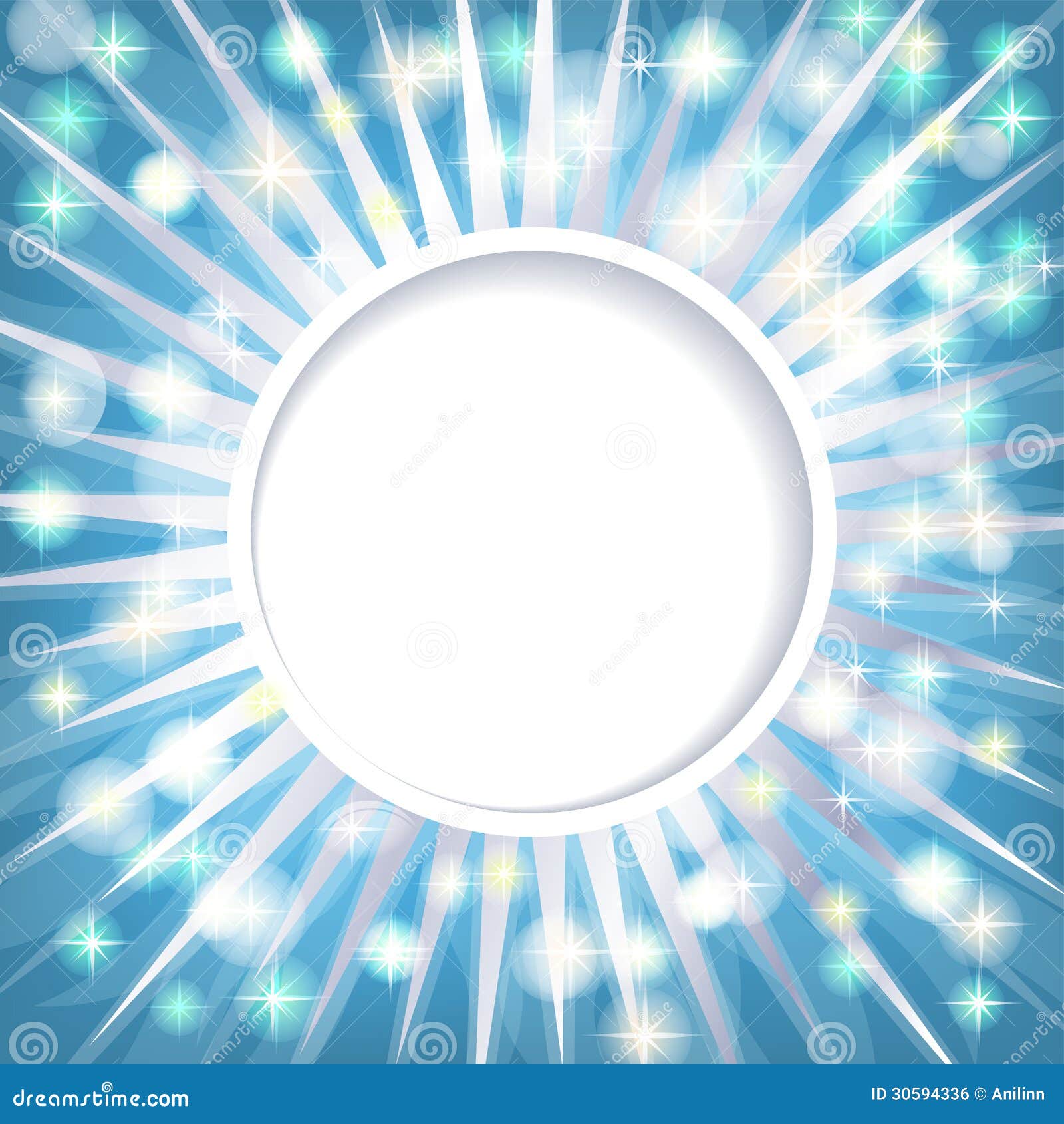 Blue Shiny Abstract Card Background Stock Vector - Illustration of ...