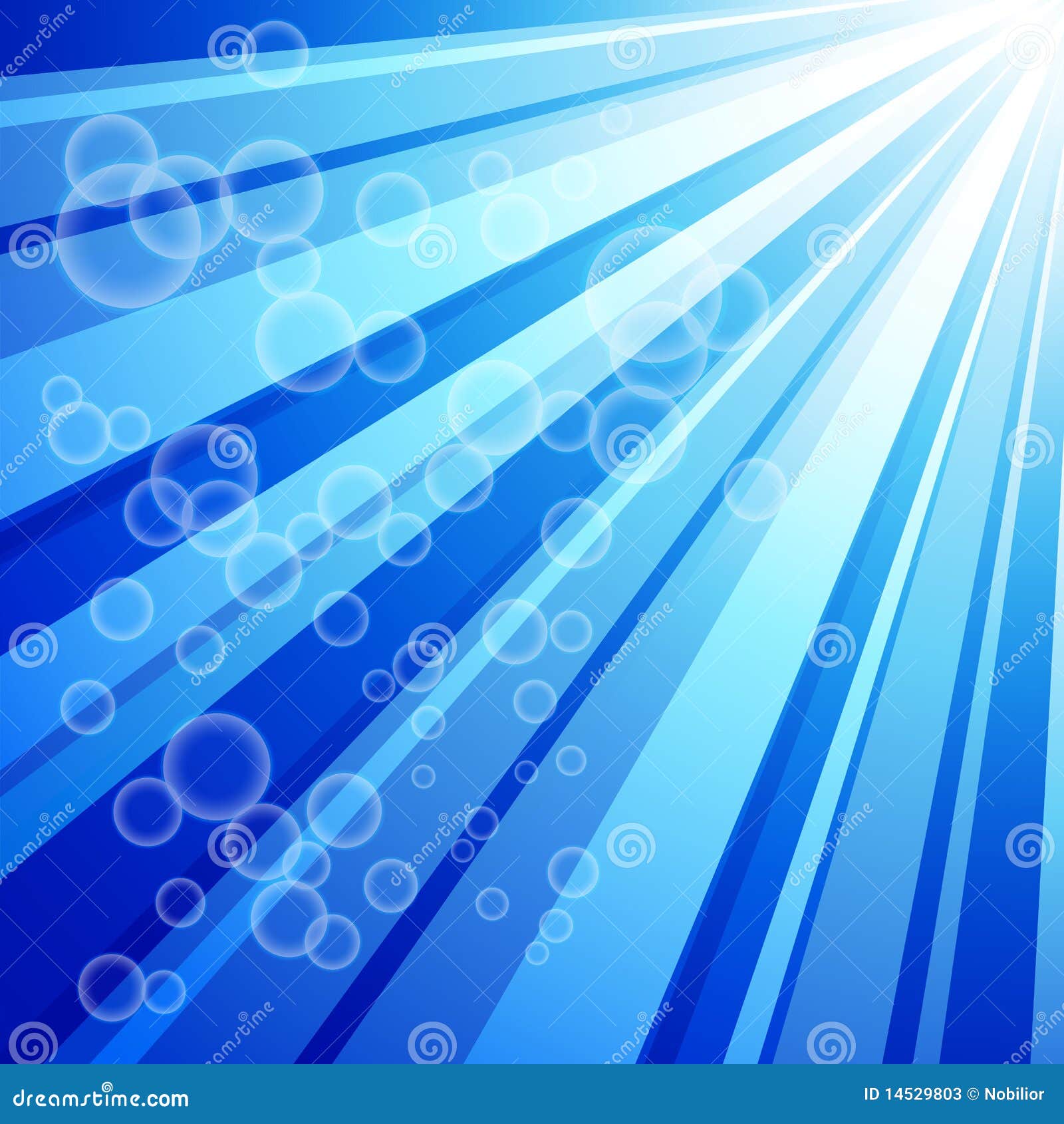 Blue shiny background stock vector. Illustration of environmental ...