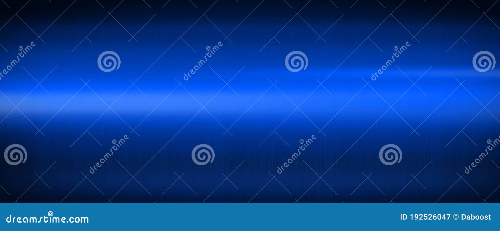 Blue Shiny Brushed Metal. Banner Background Texture Stock Illustration ...