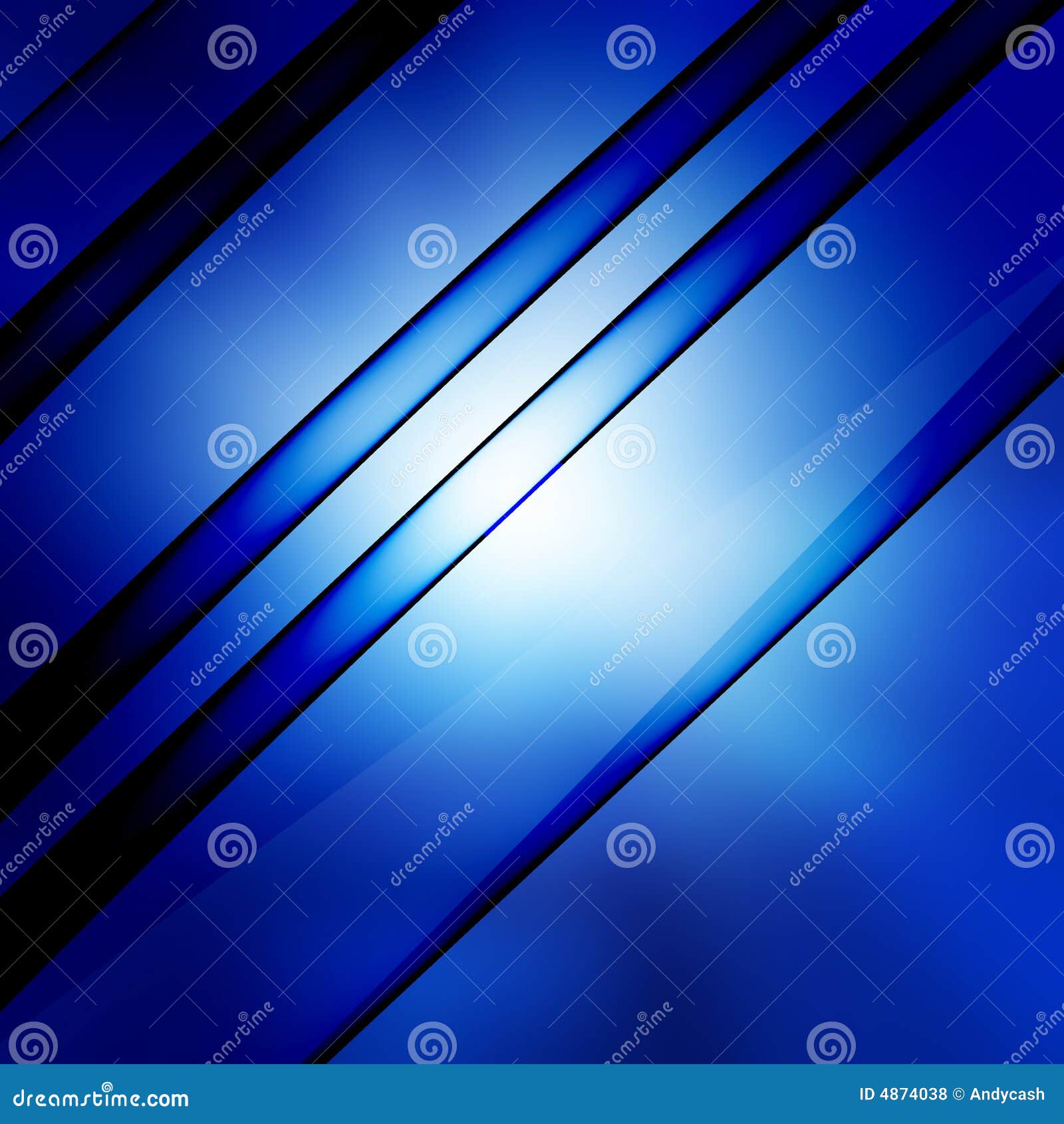Blue Shiny Lines Picture. Image: 4874038