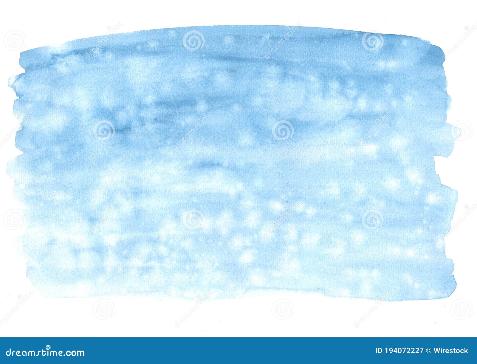 Blue Shiny Paint on a White Background Stock Image - Image of acrylic ...