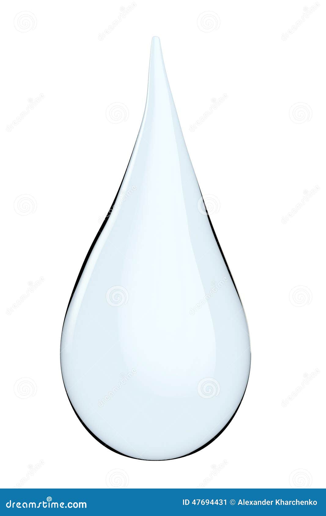 Shiny Water Droplets Clustered Together On A Blue Surface In Macro View ...